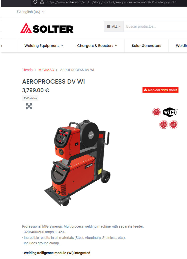 Omar Tavera - SOLTER machines store renders