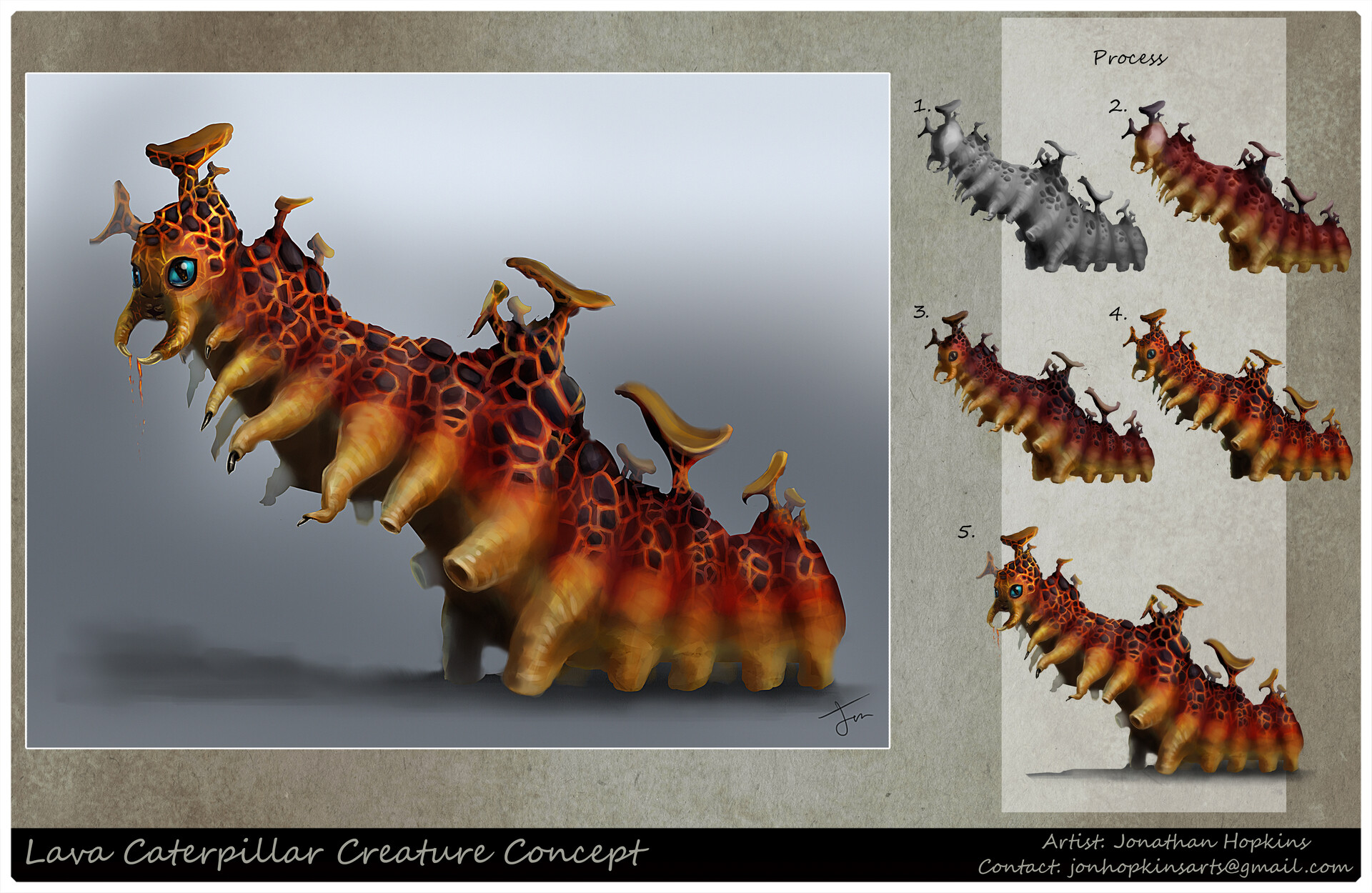 ArtStation - Lava Bug Concept