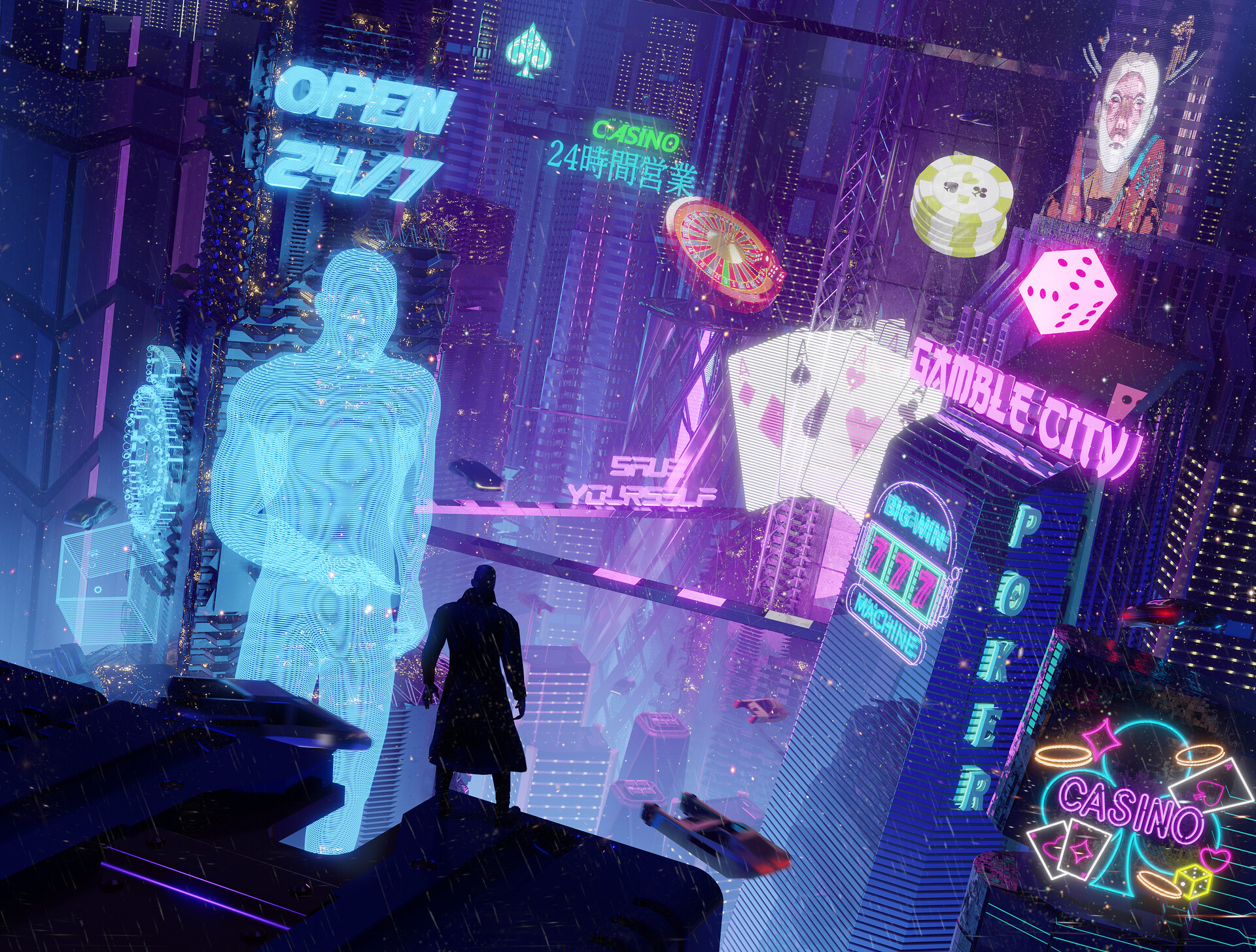 ArtStation - Gamble City