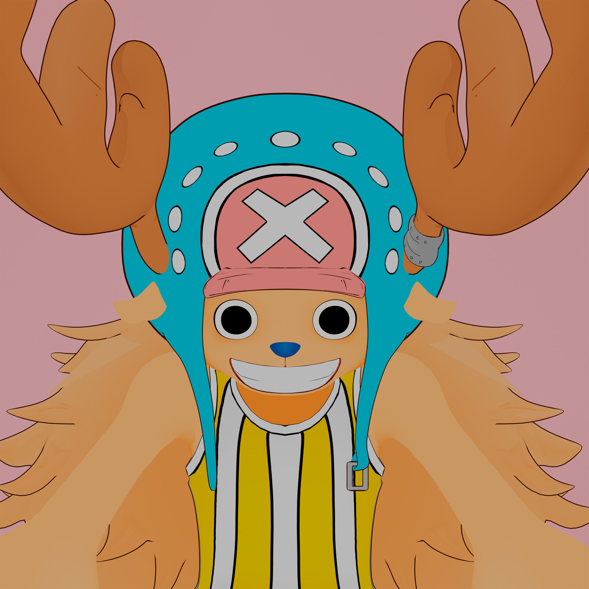 ArtStation - 3d model Chopper, one piece