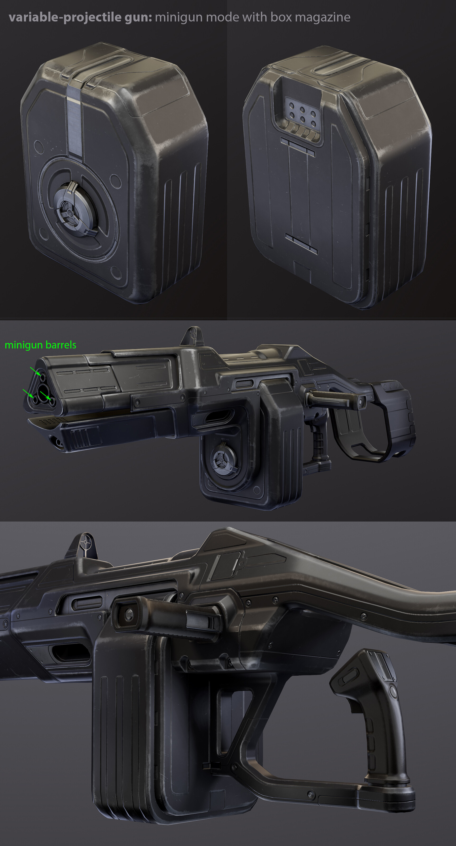 Charles Kim - Variable-Projectile Heavy Gun