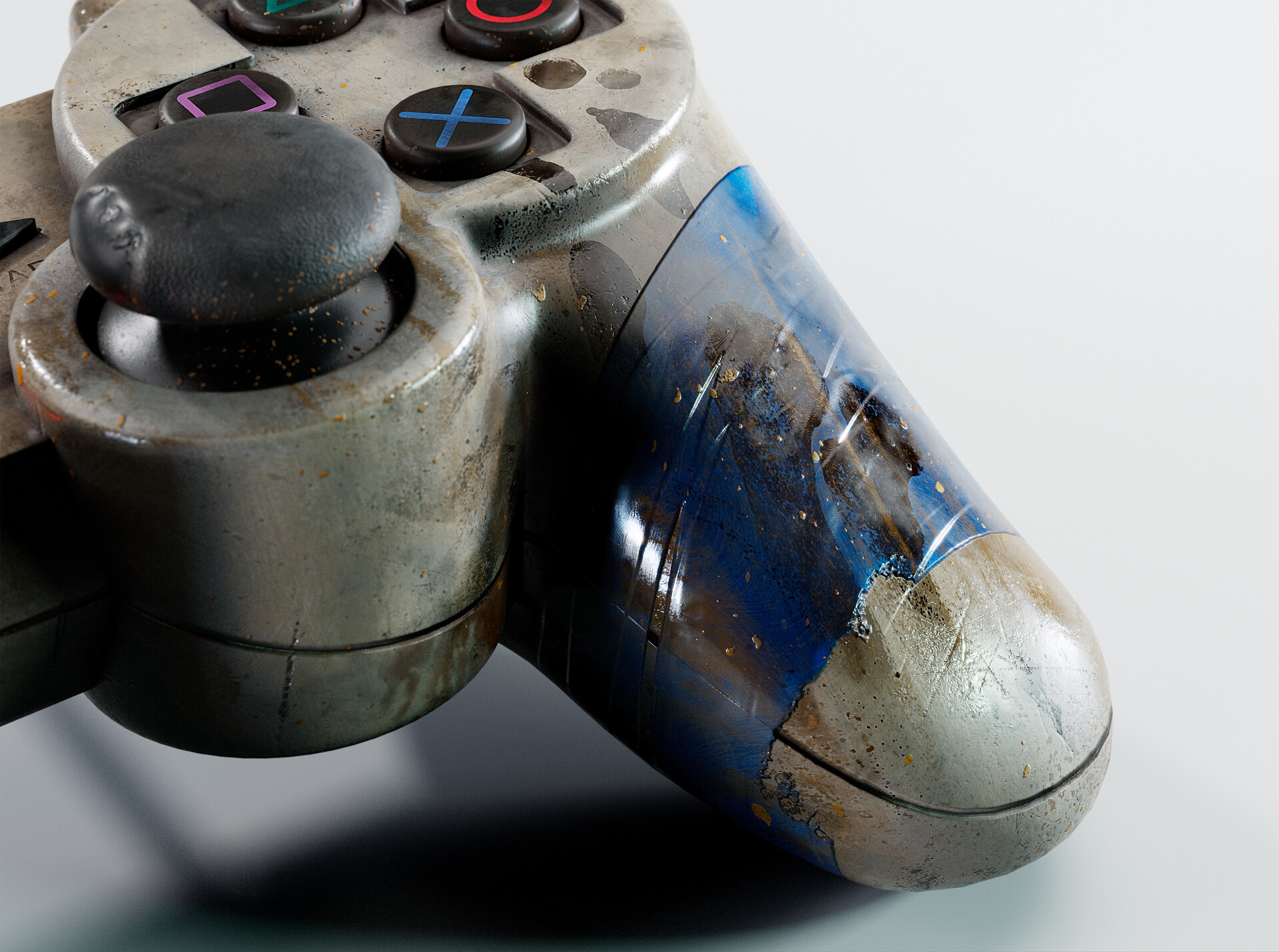 Konstantin Kan - Sony Dualshock 2 Controller (Texturing & Rendering Practice)