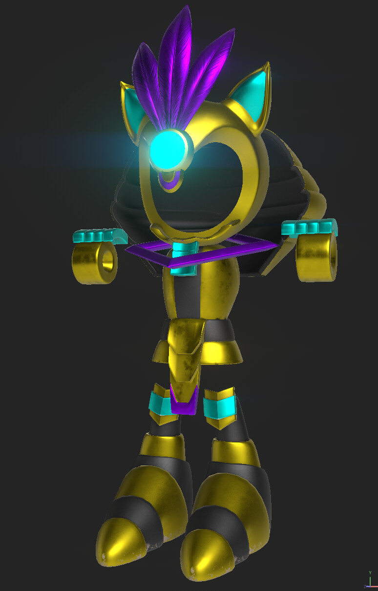 ArtStation - "Ares Sonic" Armor Substance and UVs