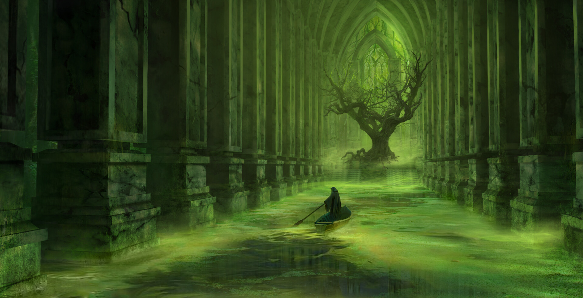 ArtStation - Underworld. Environment concept