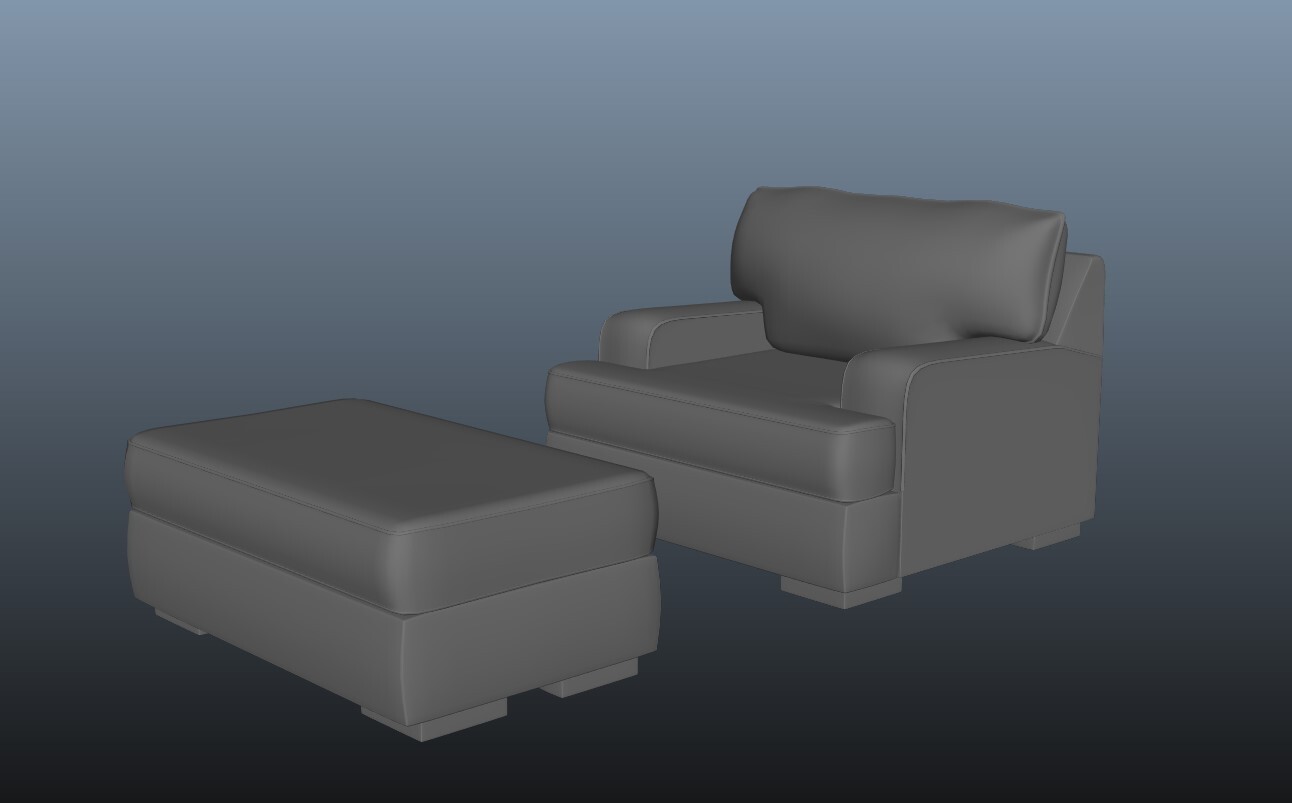 ArtStation - Sofa set