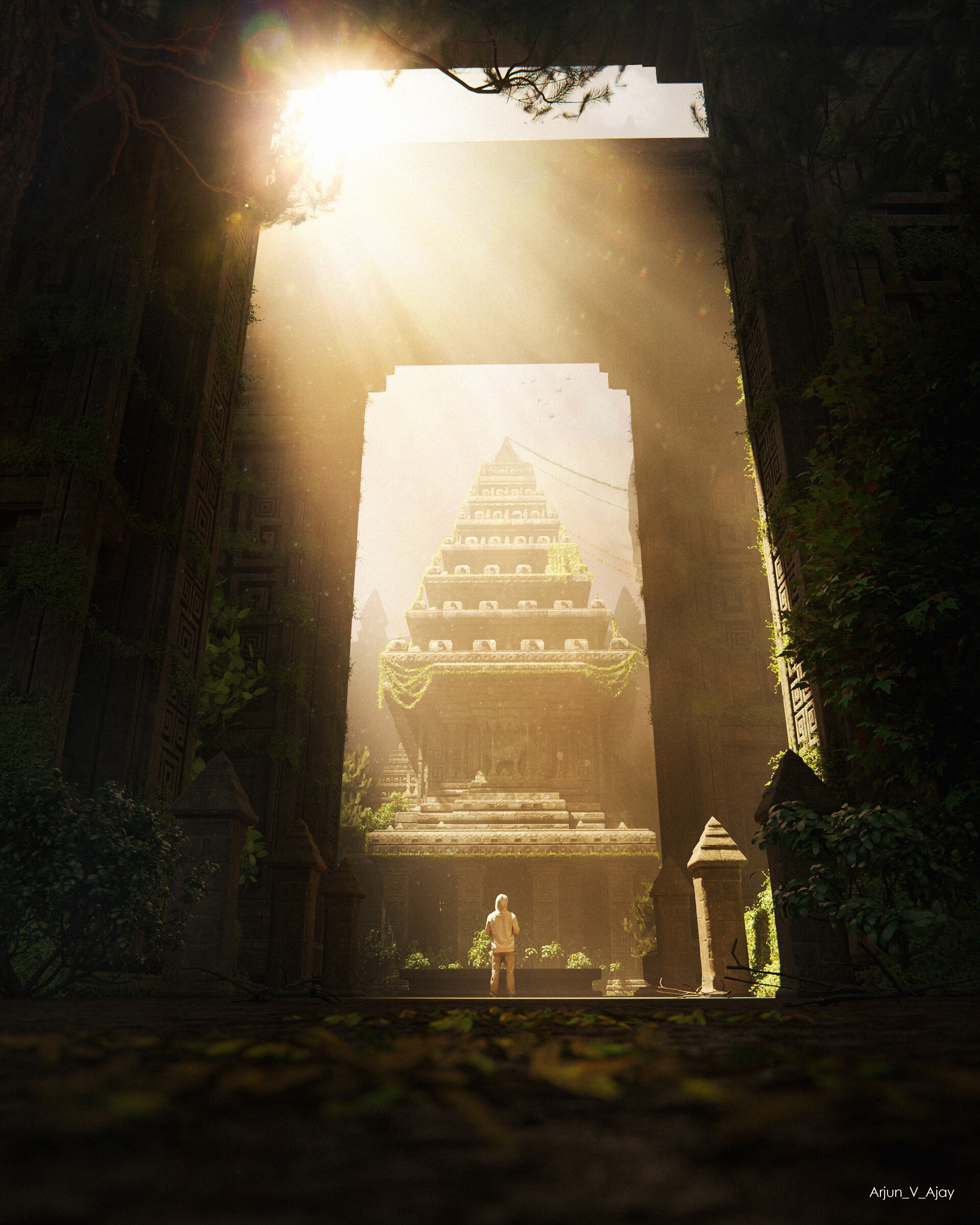 ArtStation - The Forgotten Temple