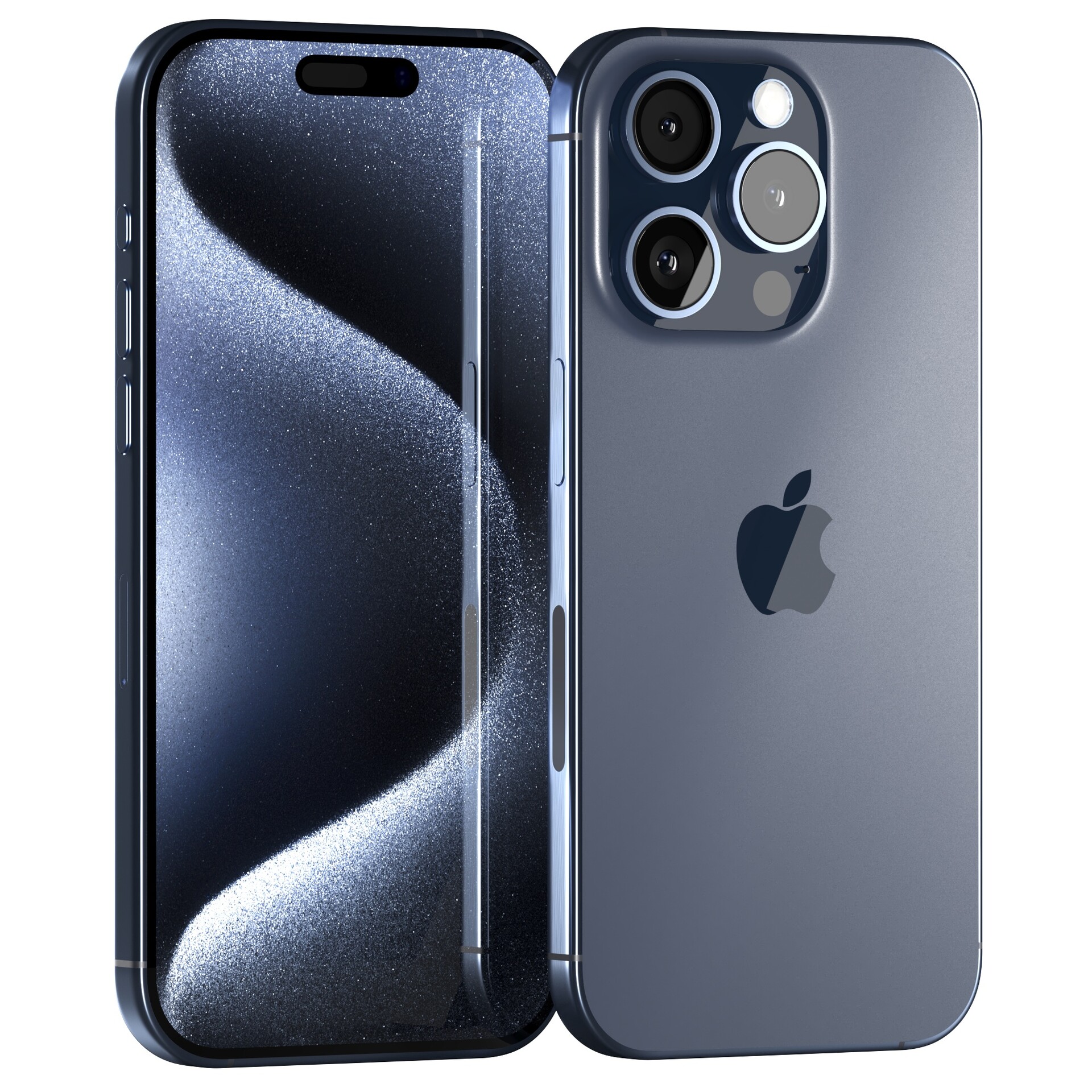 ArtStation - Apple 15 Pro Blue Titanium