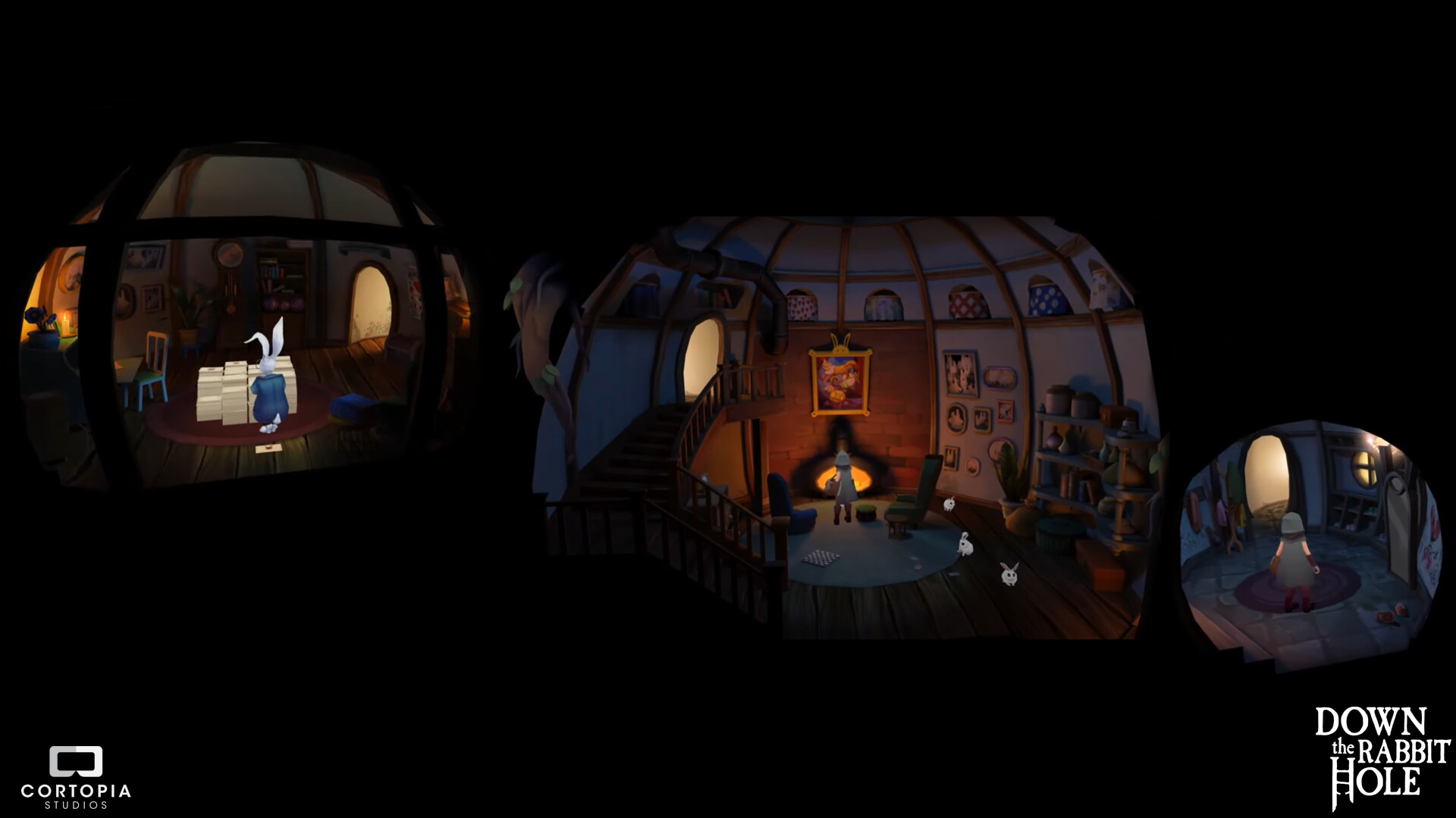 ArtStation - 3D Models (texturing) | Rabbit Home - Down the Rabbit Hole