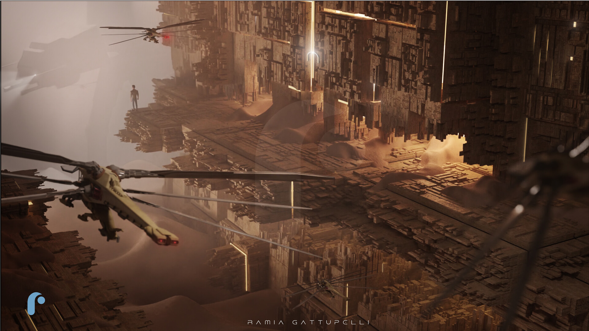 ArtStation - Dune sci-fi -Concept Art