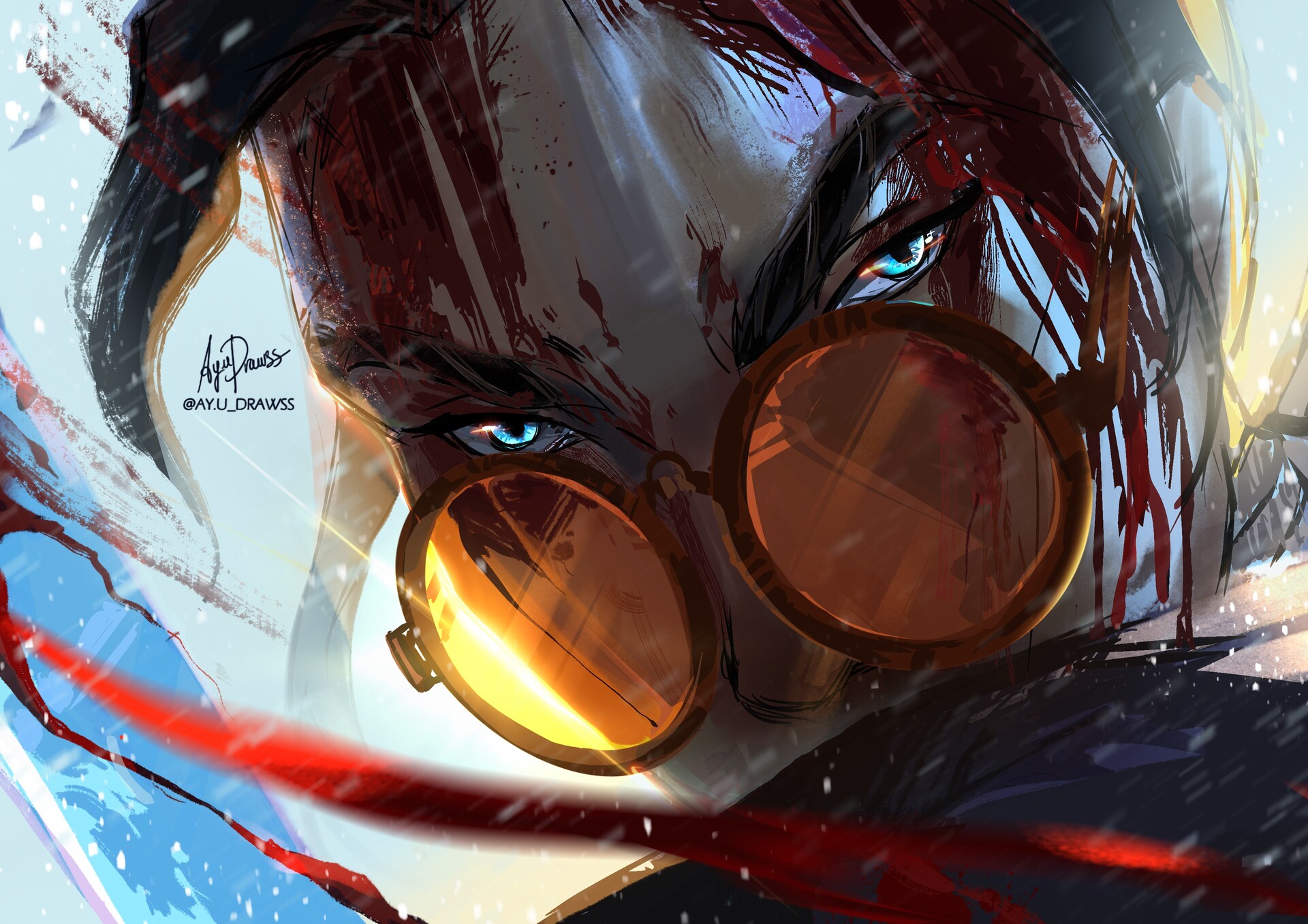 ArtStation - Mizu from Blue eye samurai - Process video included