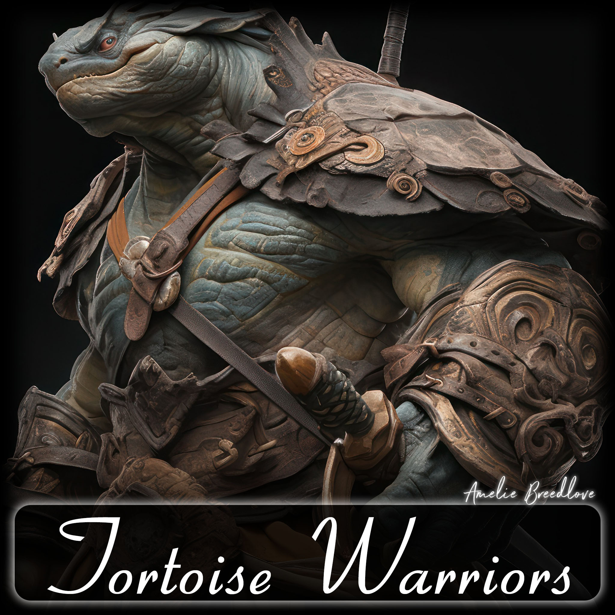 Amelie Breedlove - 210 Tortoise Warriors Reference Pack | 4K | v.56