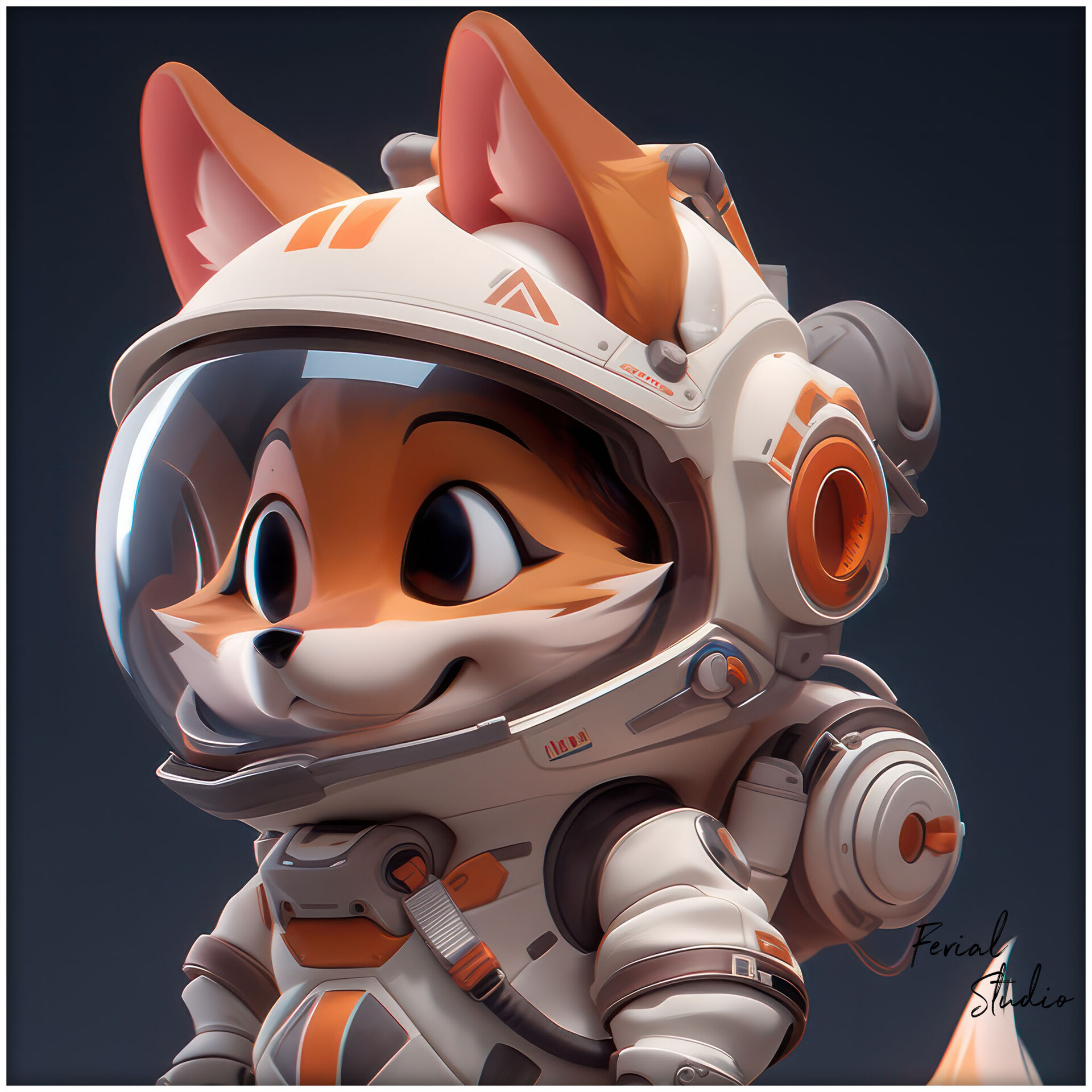 ArtStation - 🔹220 Astronaut Animals - Stylized Character Reference ...