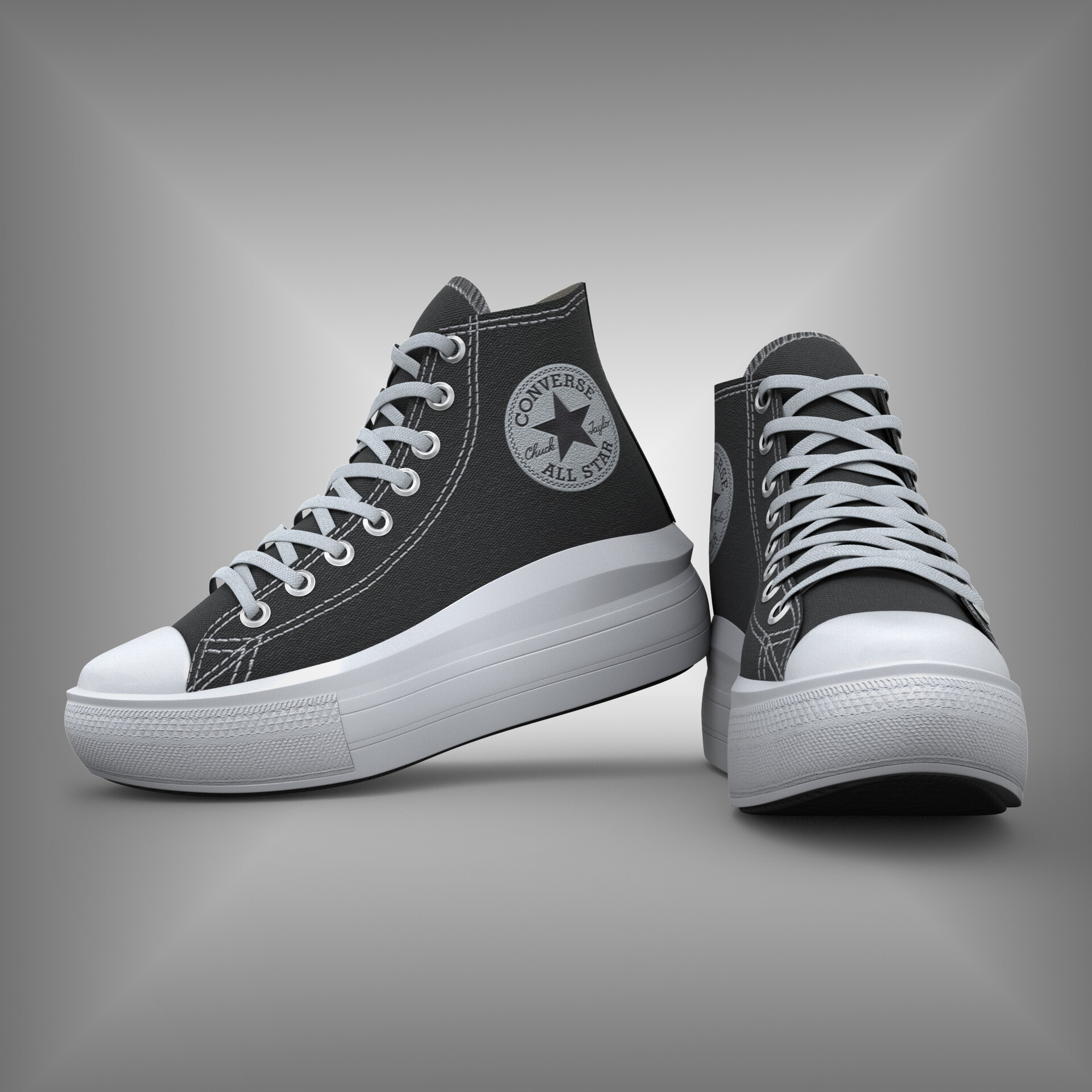 ArtStation - Converse Shoes