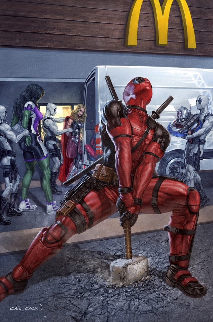 ArtStation - Another Deadpool commission