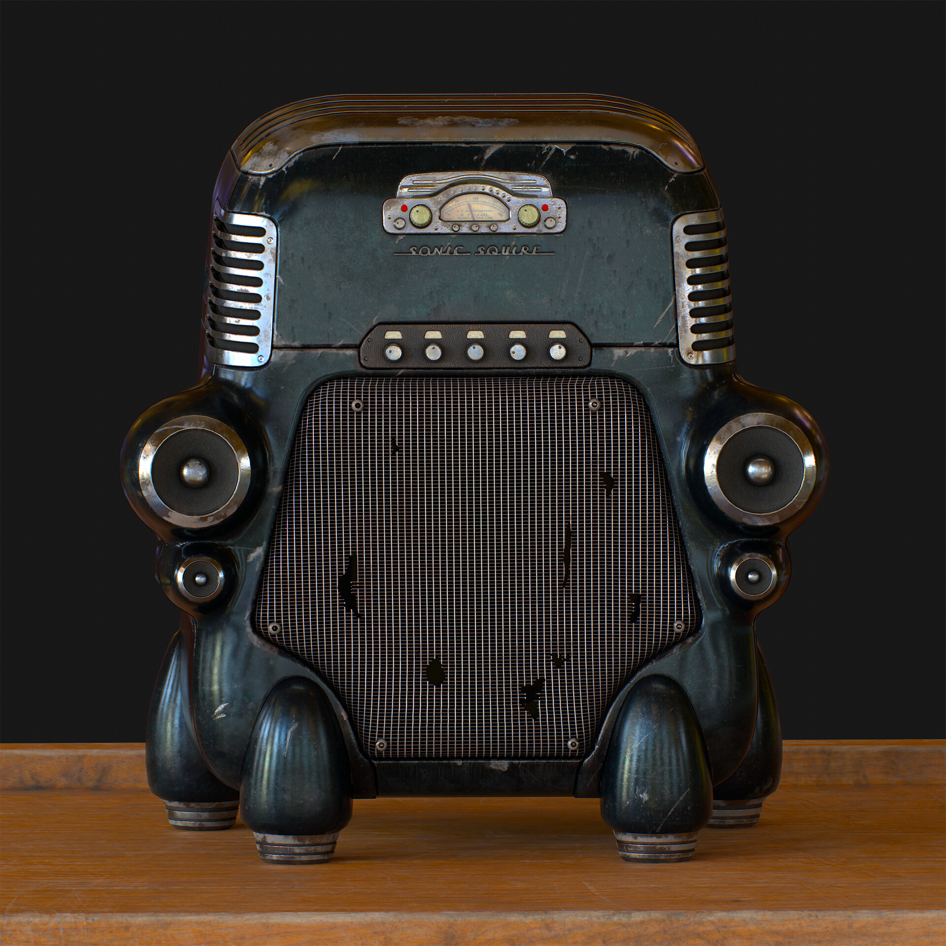 ArtStation - Fallout 4 Sonic Squire