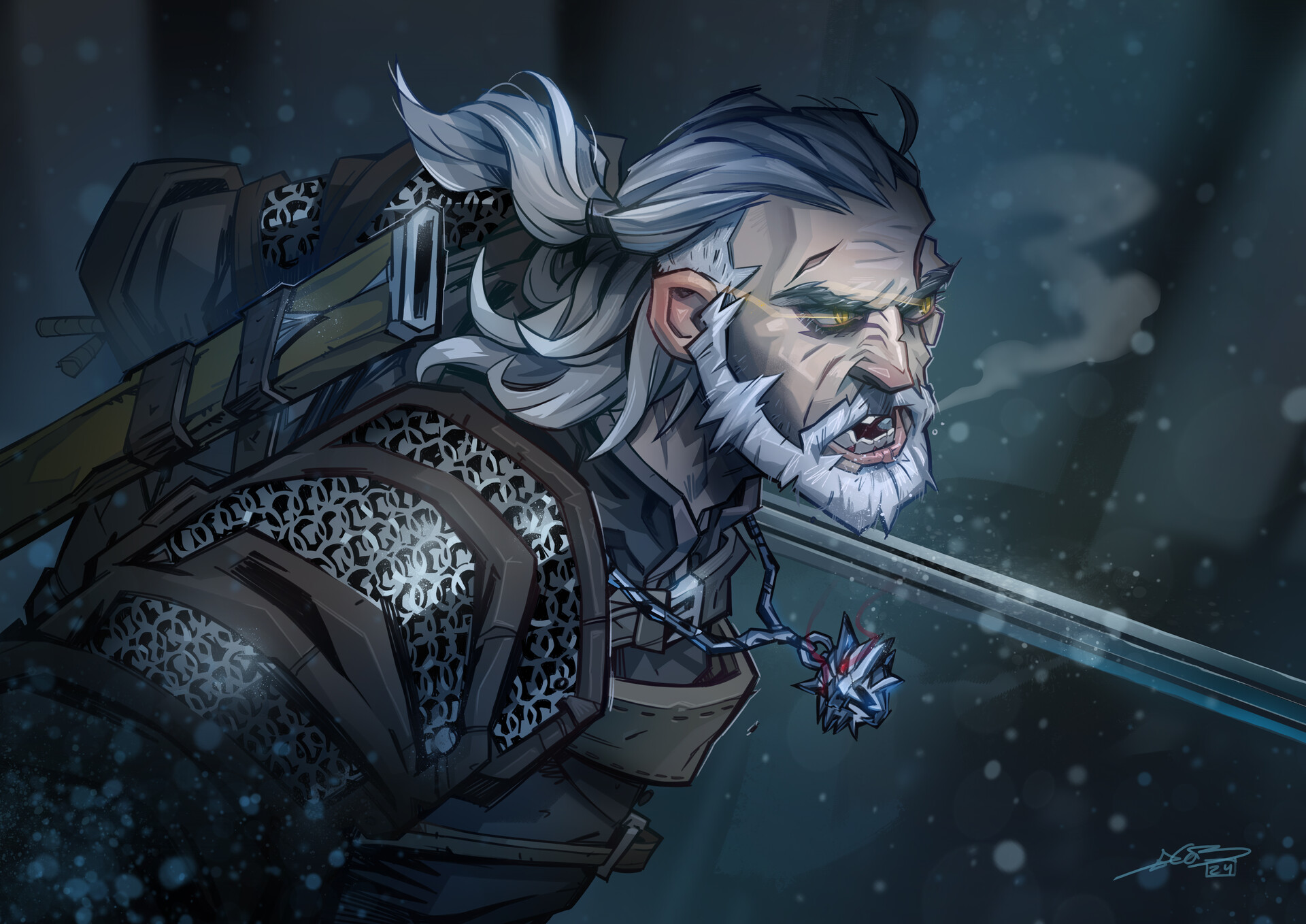 ArtStation - The witcher