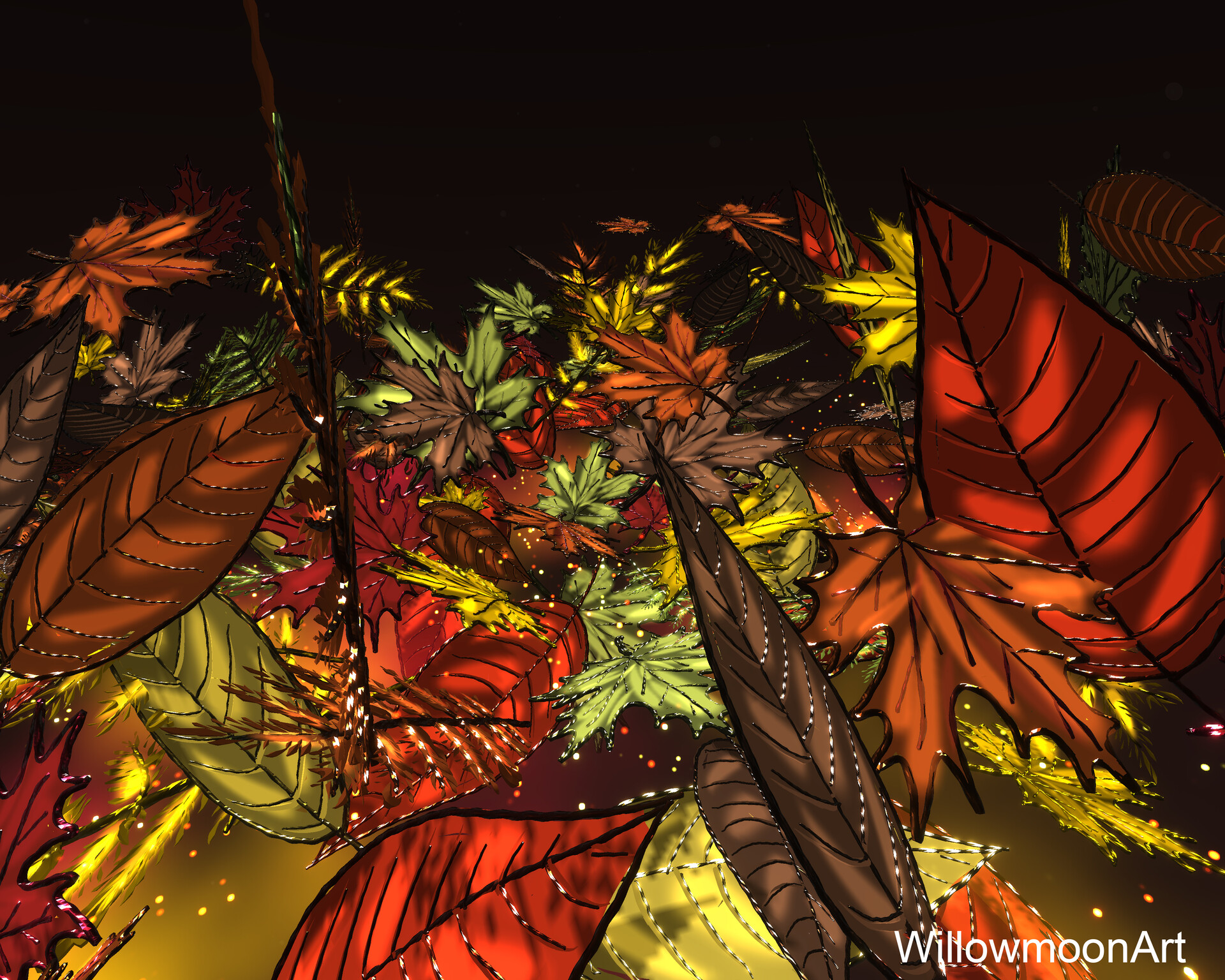 ArtStation - Autumn Leaves