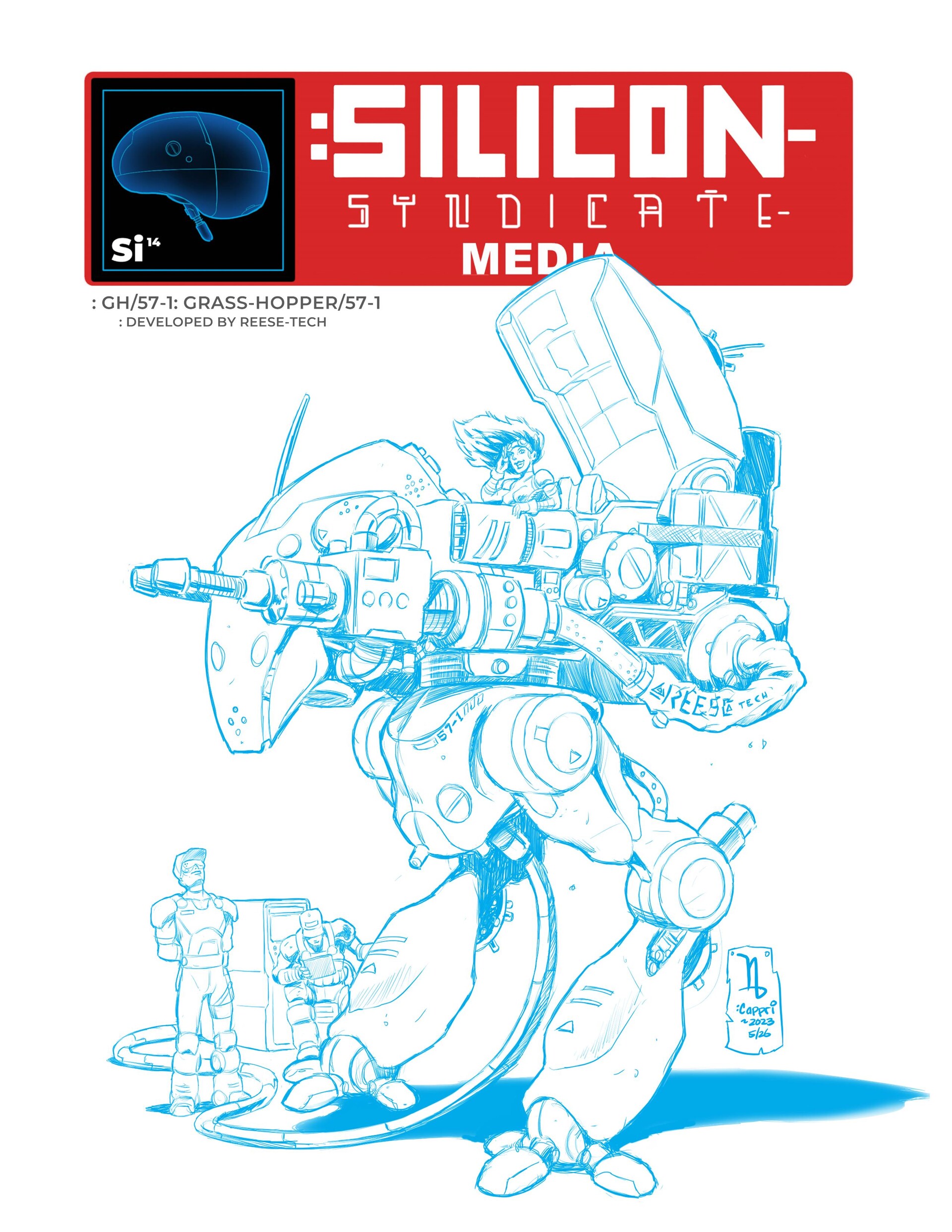 ArtStation - : GH/57-1 : GRASS-HOPPER/57-1