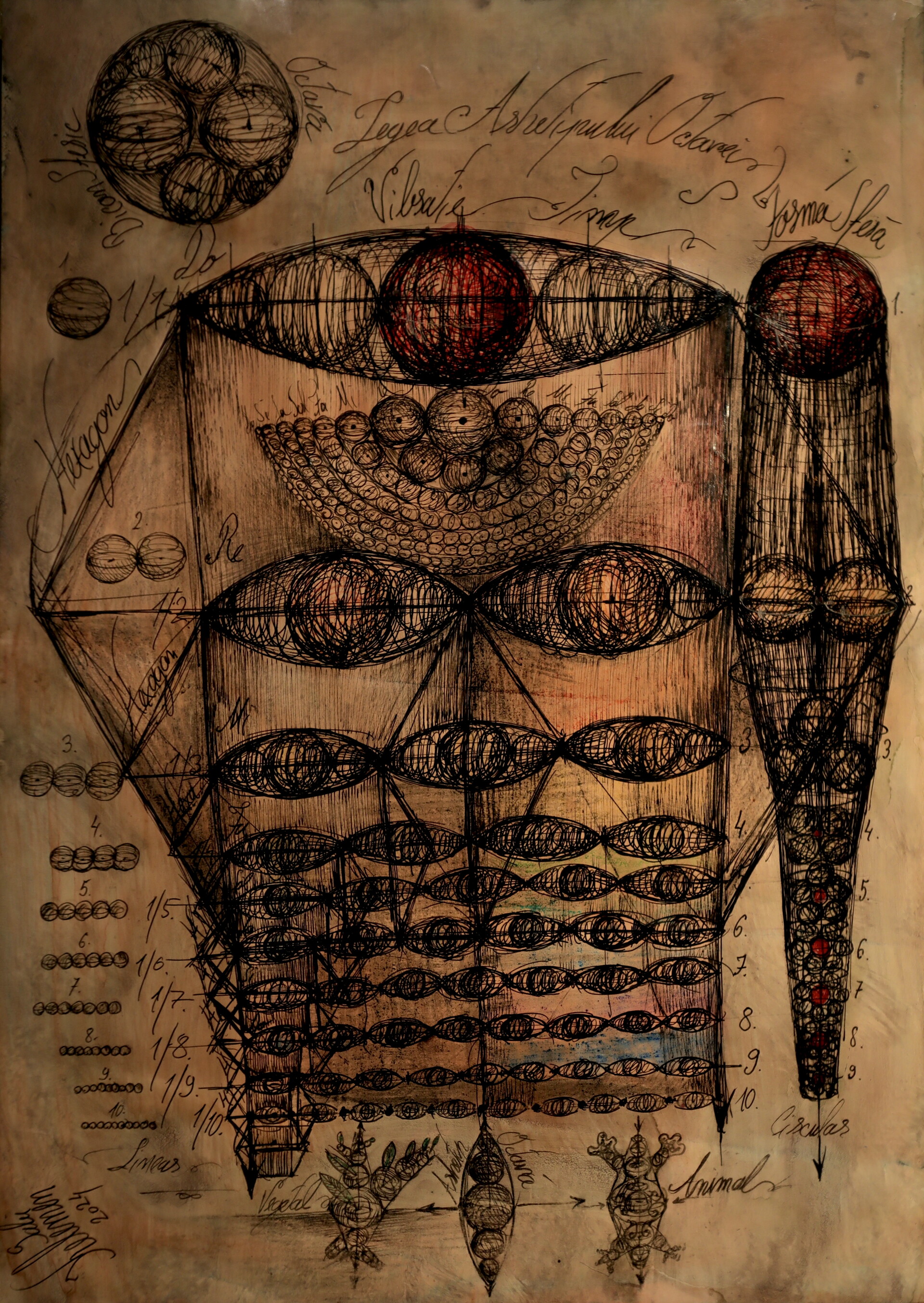 ArtStation - Hexagonal Octave harmonics principle