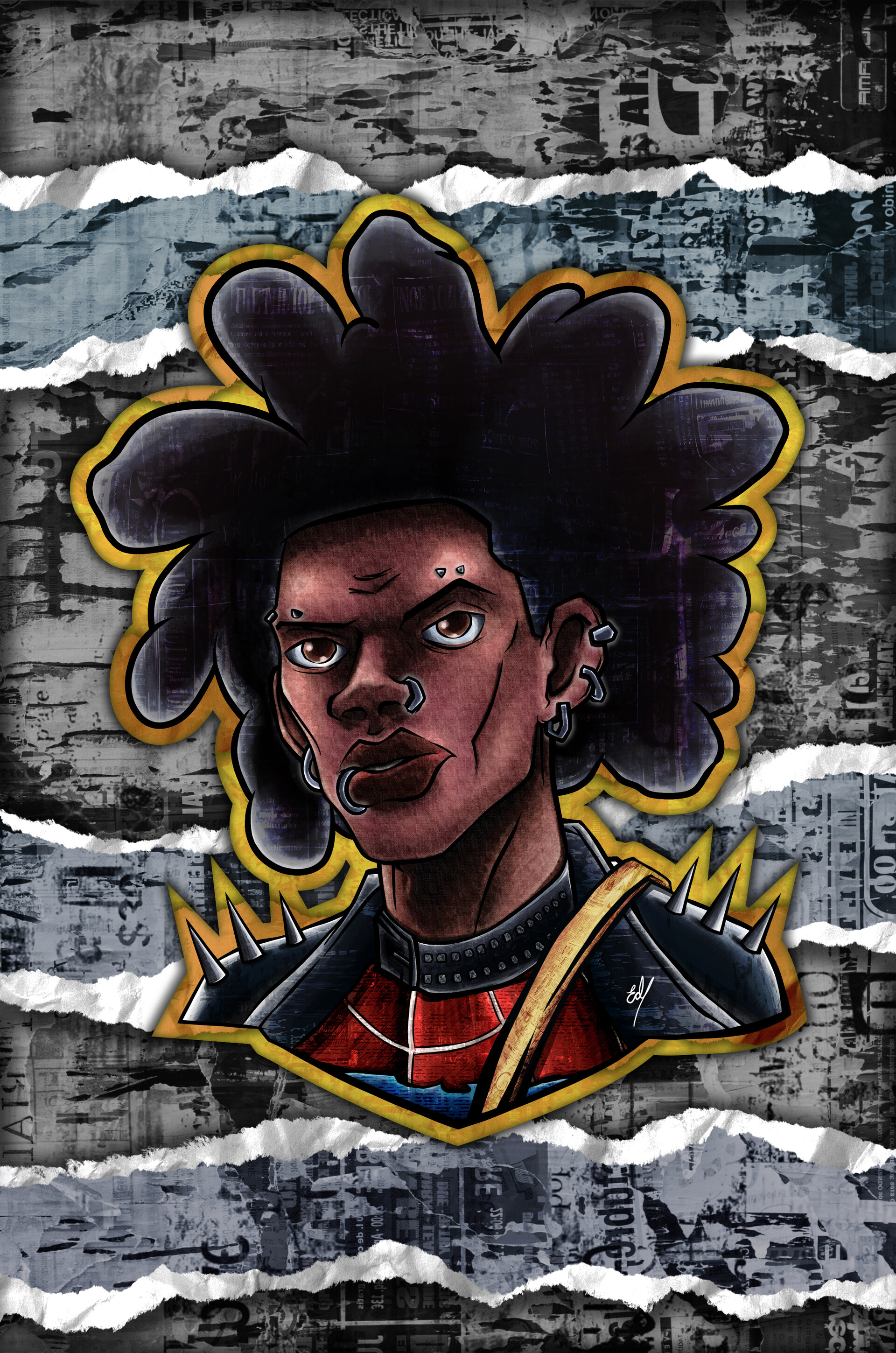 ArtStation - SPIDERPUNK (HOBBIE BROWN)