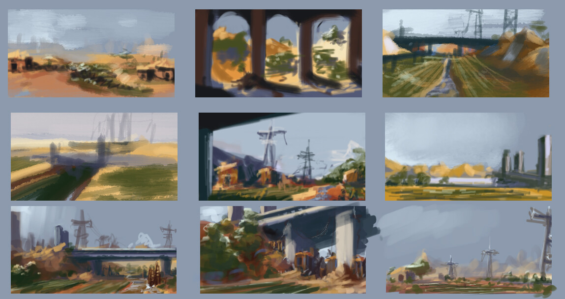 Gavin Rich - Post Apocalyptic Game Concepts