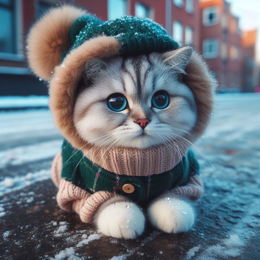 ArtStation - Cat - Wall Decor Print - Cute Cat - Home Decor