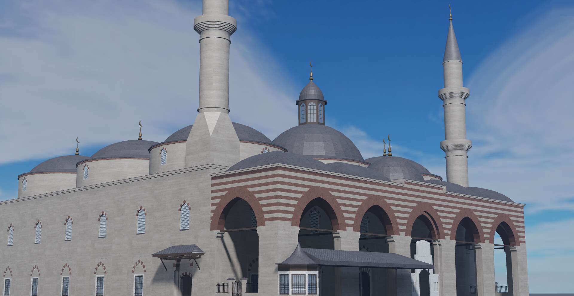 ArtStation - Ottoman era mosque, Edirne