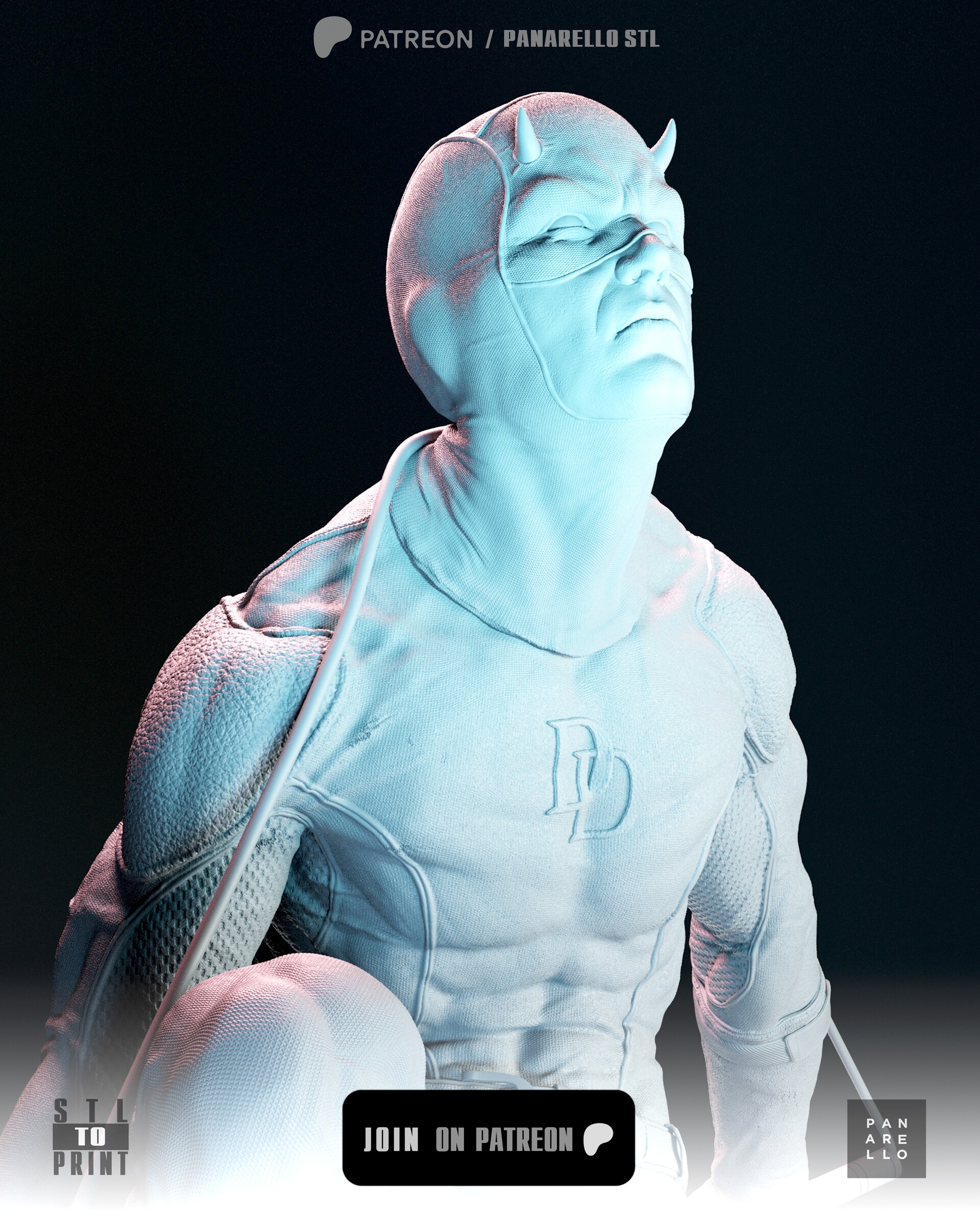 GIOVANNI PANARELLO - DareDevil statue