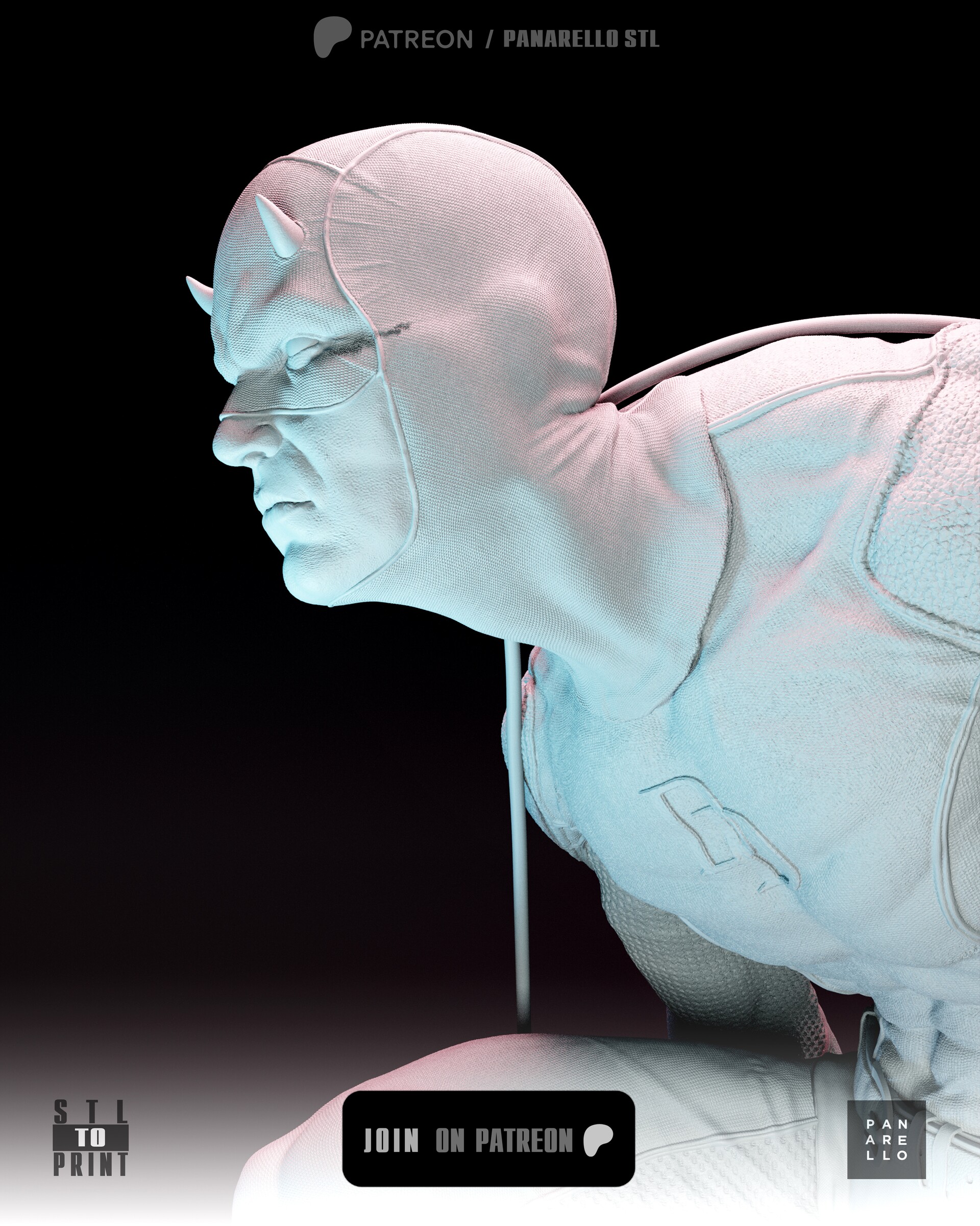 GIOVANNI PANARELLO - DareDevil statue