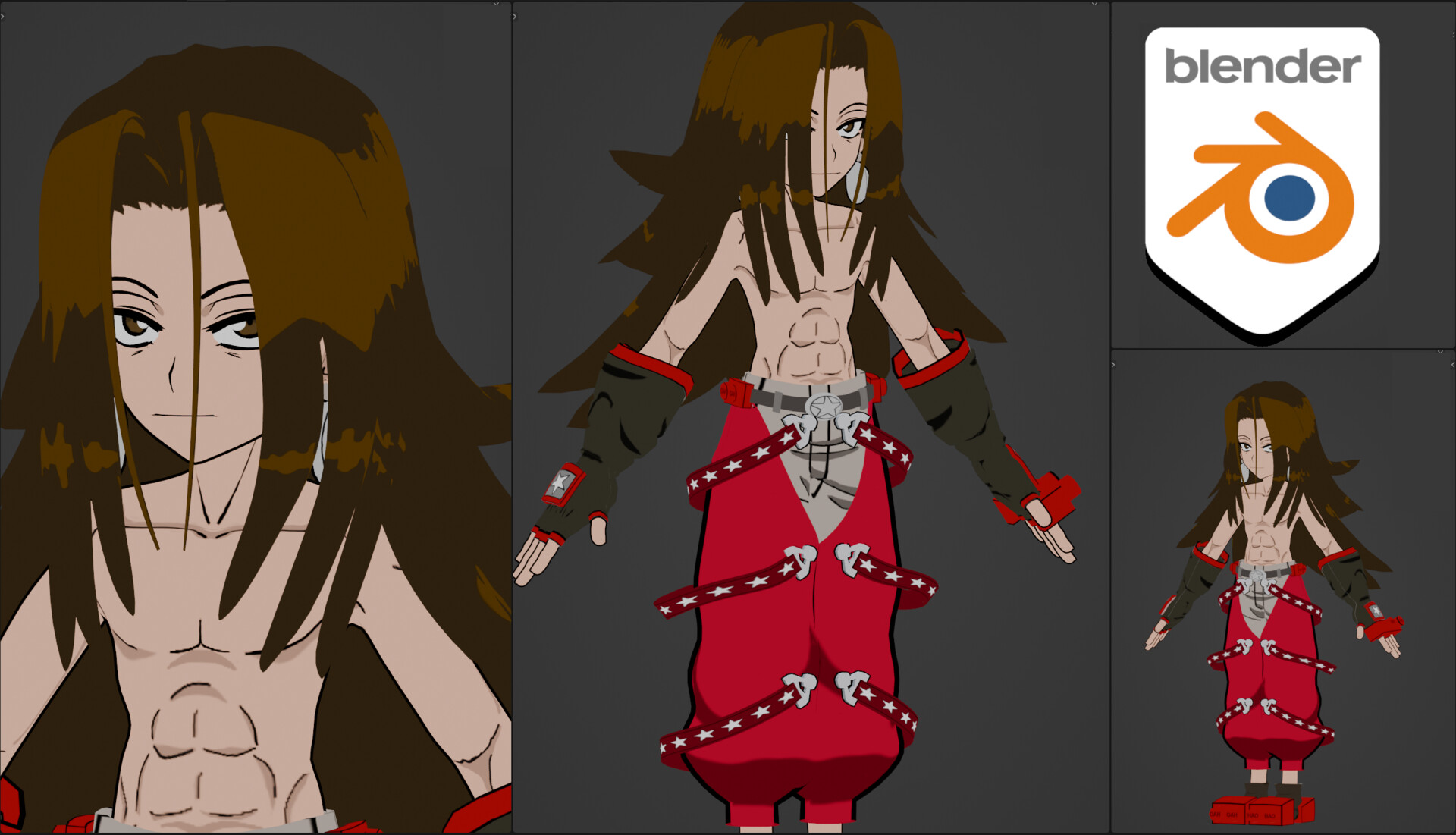 ArtStation - Hao Asakura - Shaman King