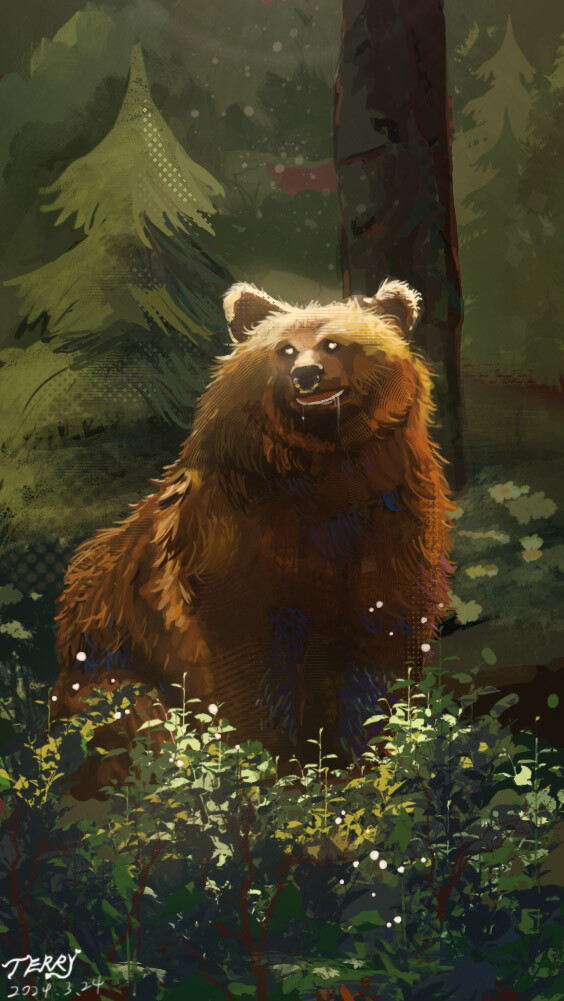 ArtStation - Bear_study