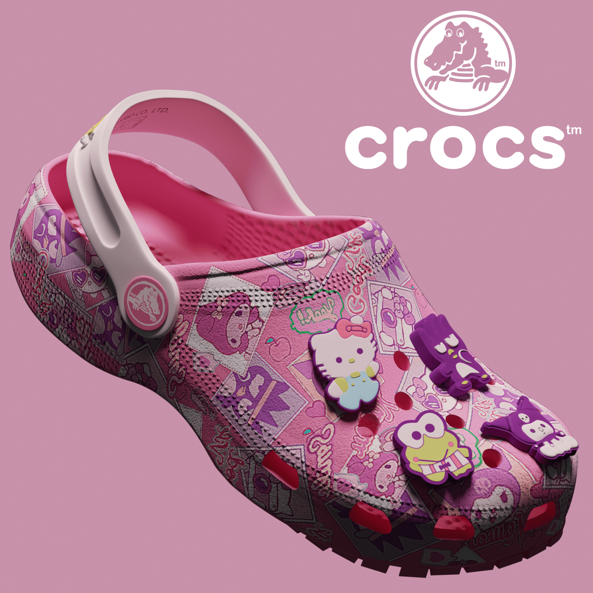 ArtStation - CROCS - Hello Kitty Series