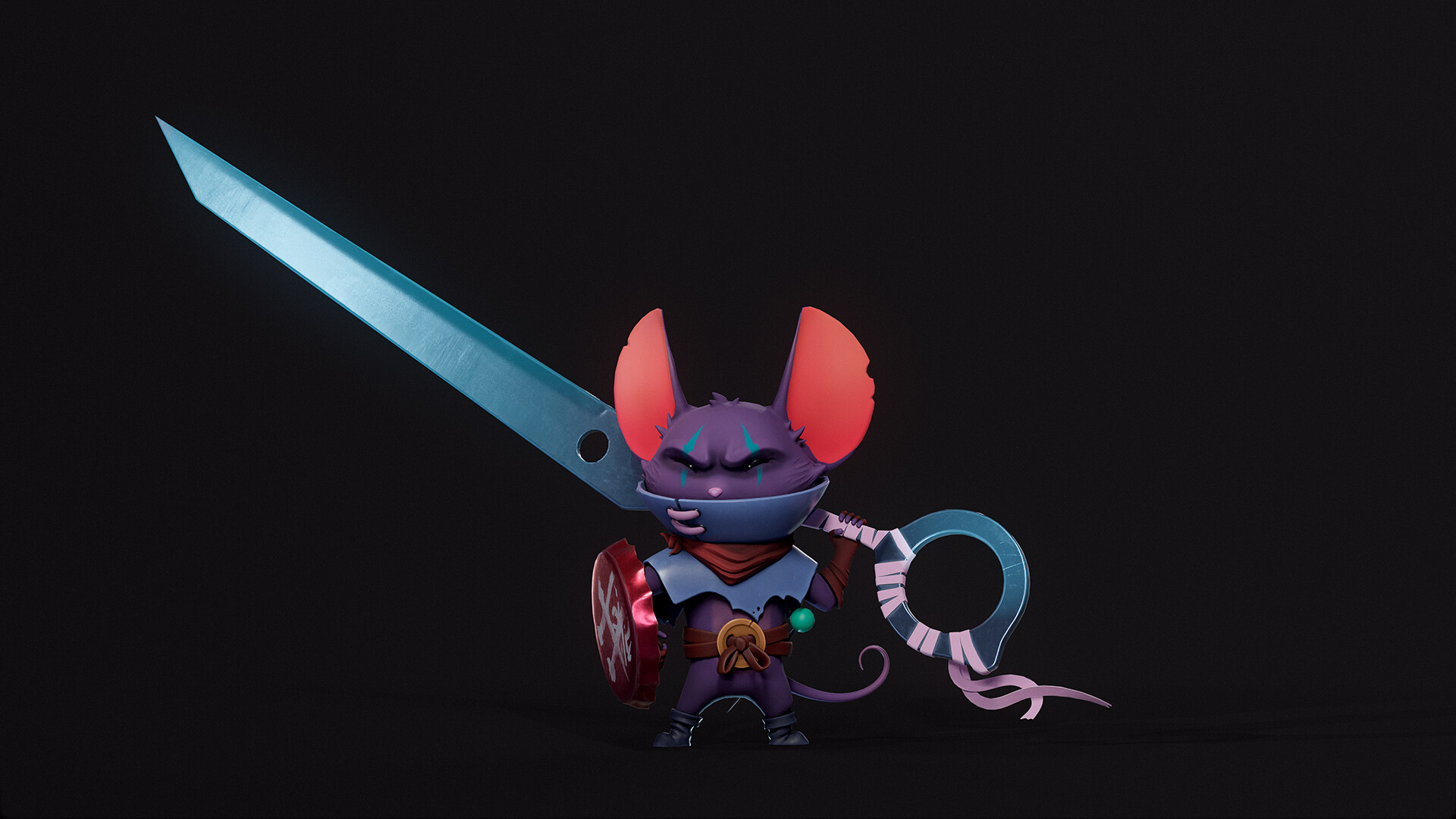 ArtStation - Mouse Warrior
