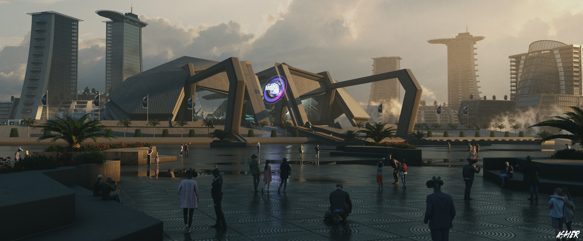 Asher Ben - Museum/Expo Trip (Exterior)