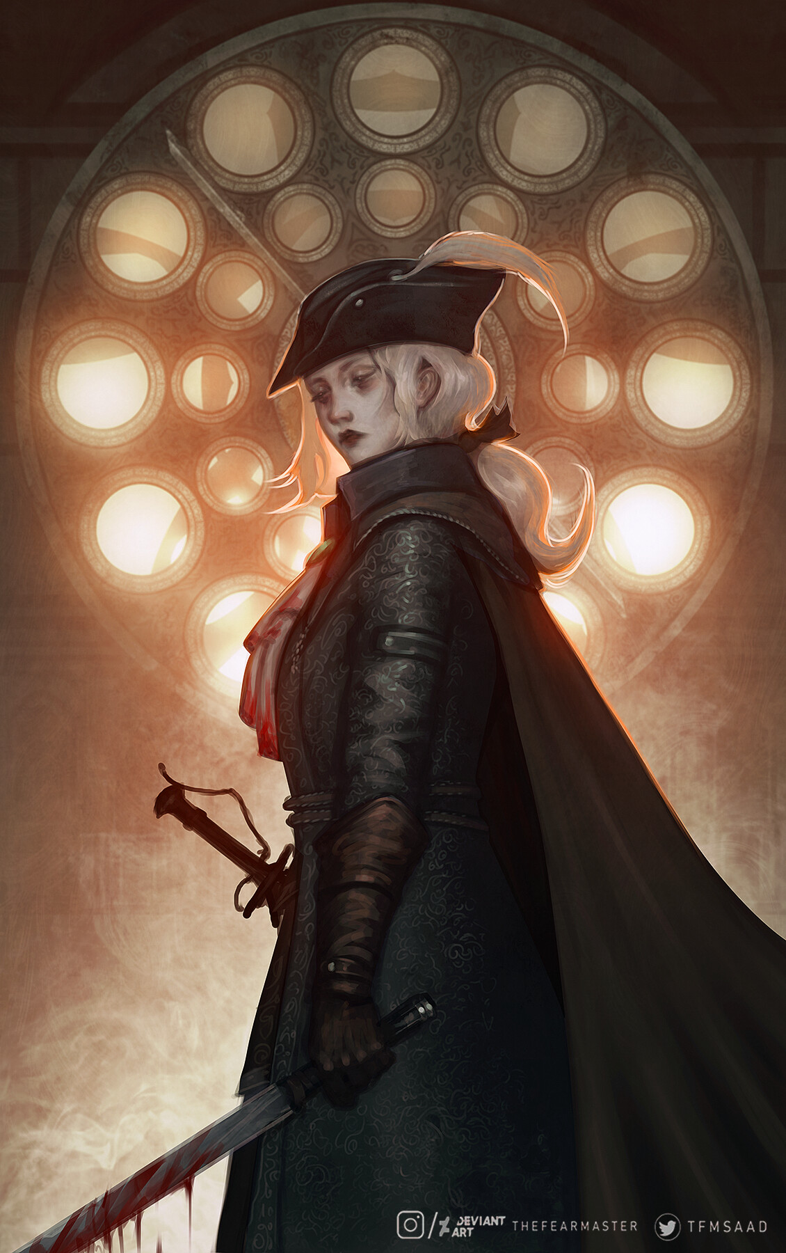 ArtStation - Lady Maria of the Astral Clocktower