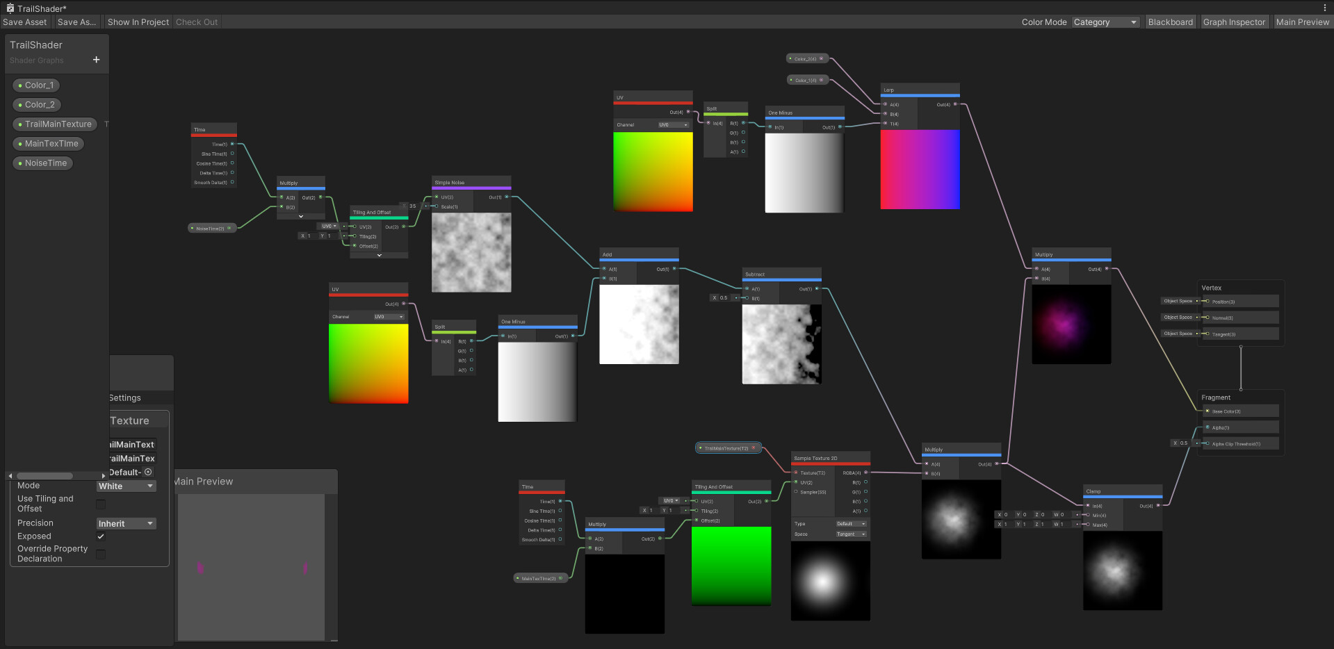 Pradyumna - Orb trail shader