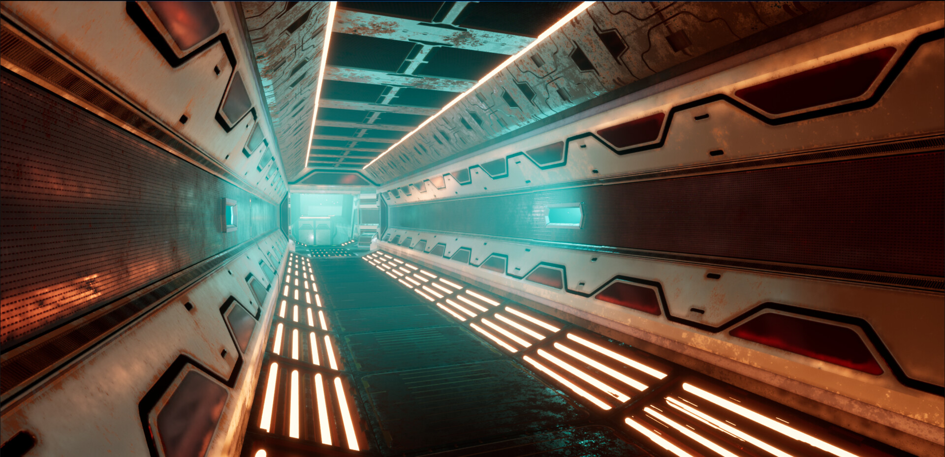 ArtStation - Sci-Fi Corridor - Modular Modeling