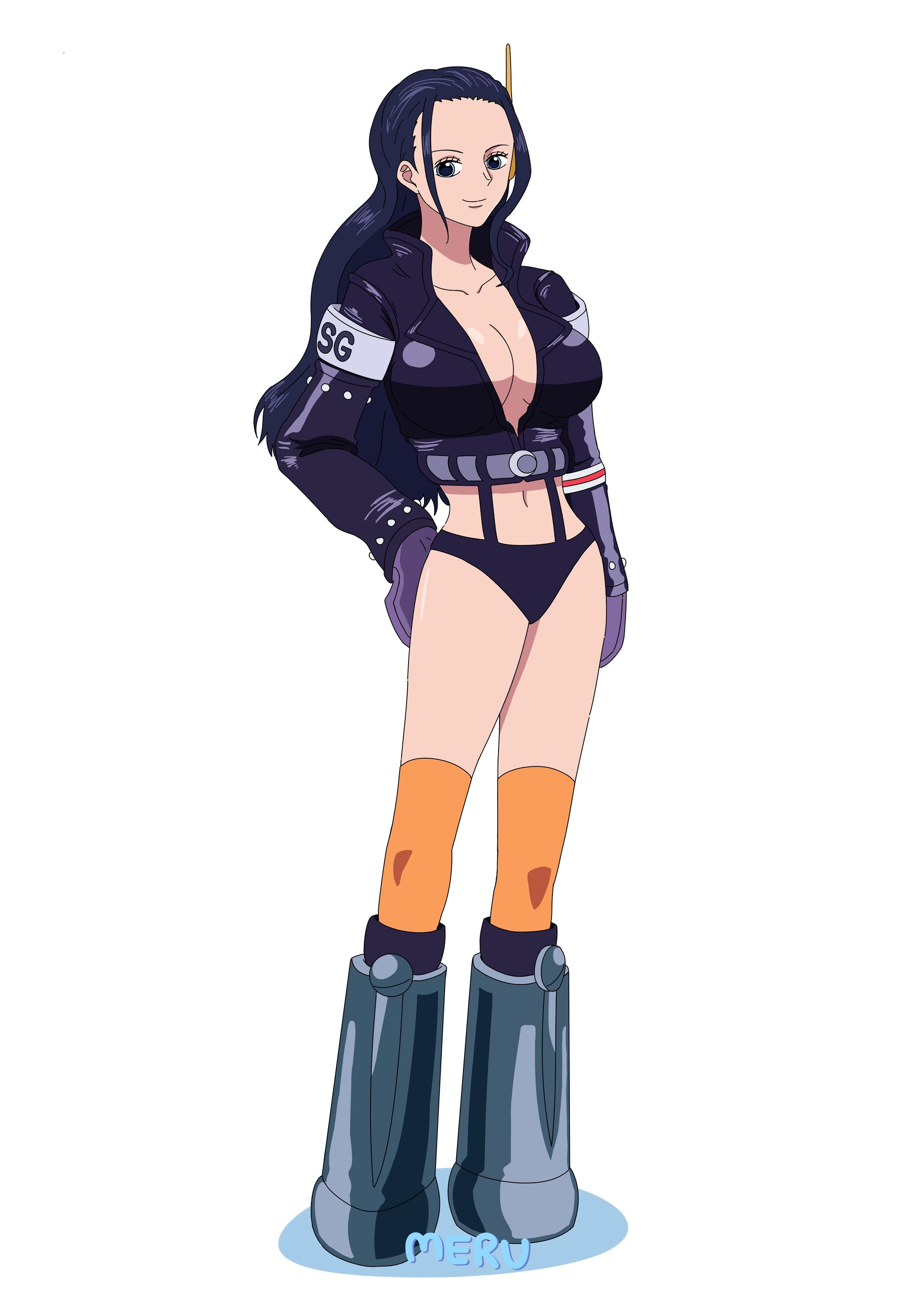 ArtStation - Nico Robin Egghead Outfit Fanart