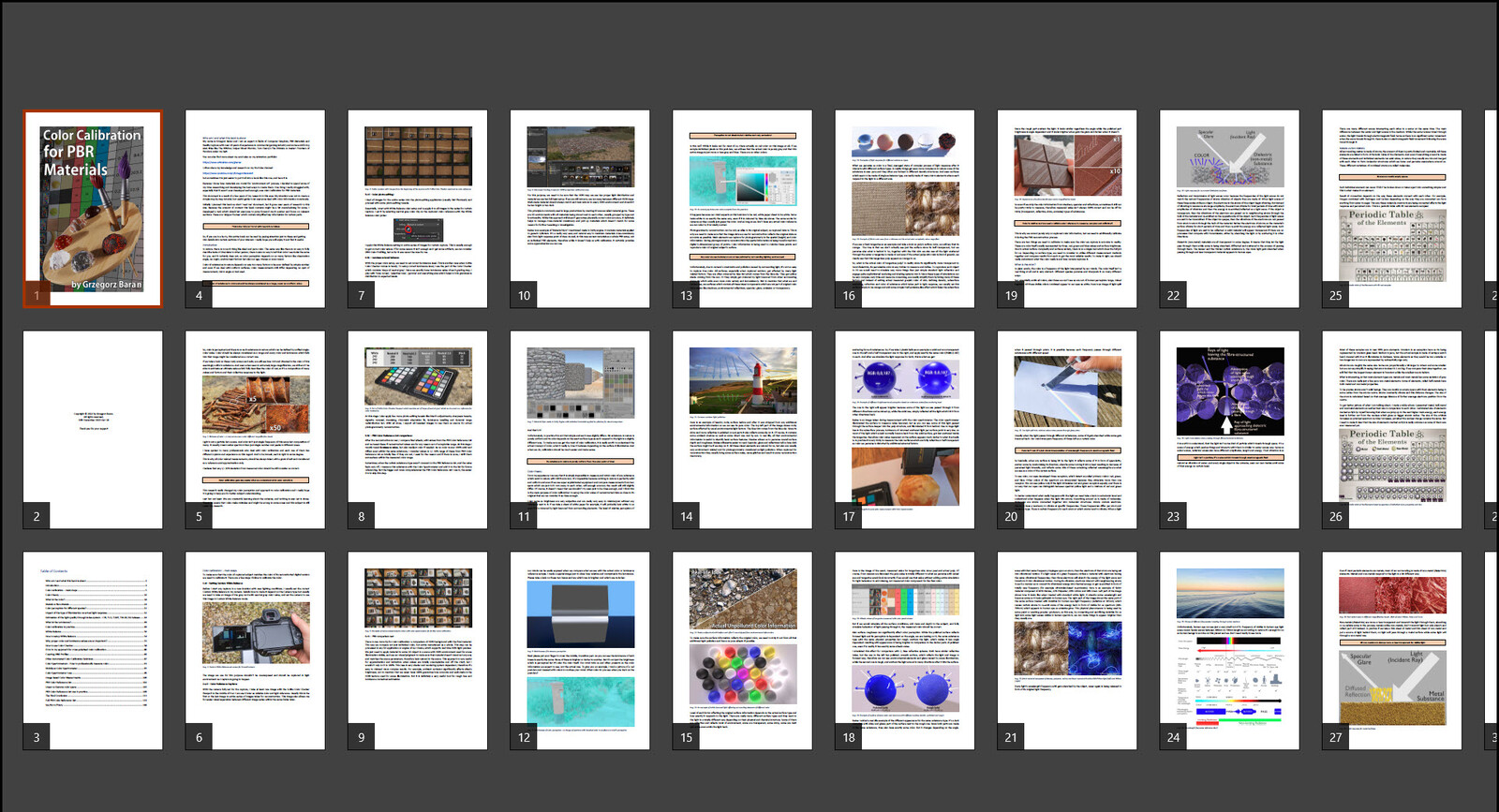 Grzegorz Baran - PBR Color Reference List & Color Calibration for PBR ...