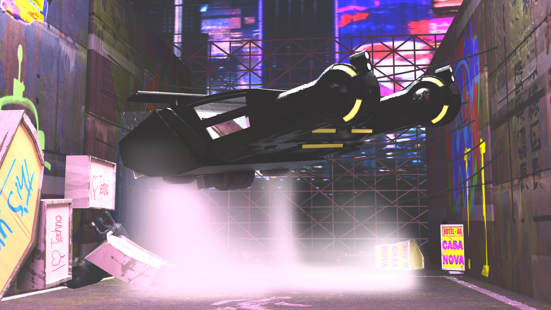 ArtStation - Blade Runner Spinner