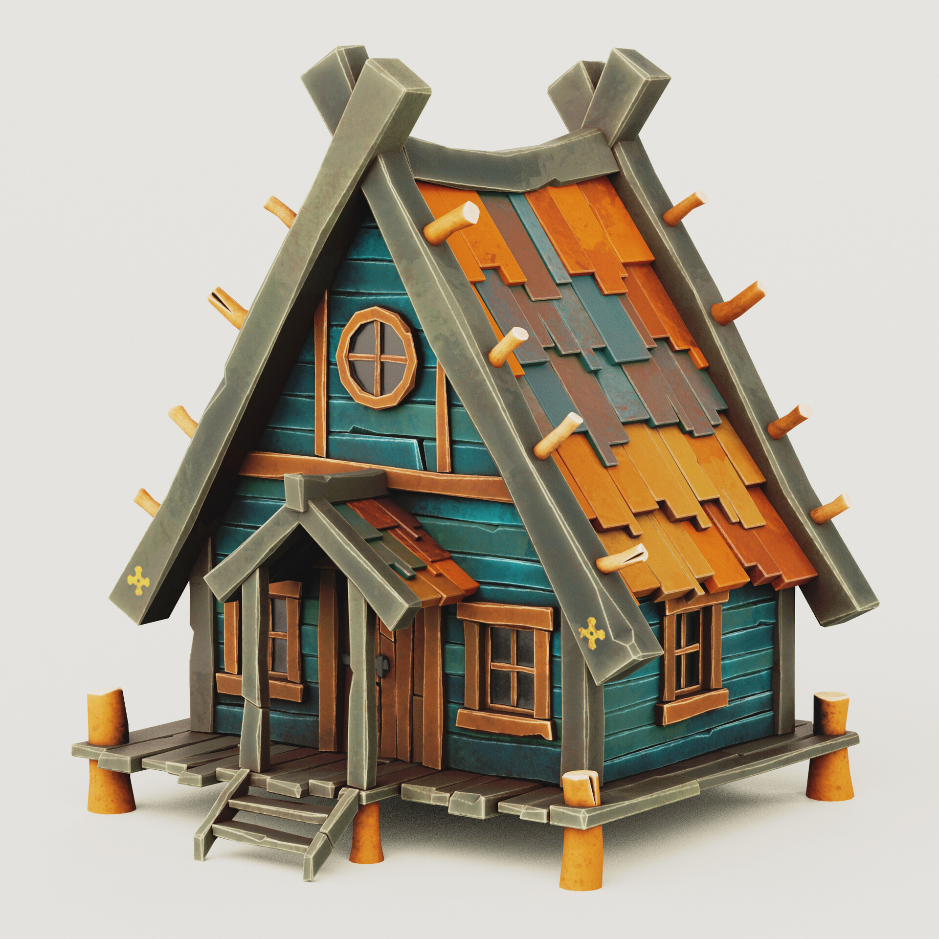 ArtStation - Small shack 01