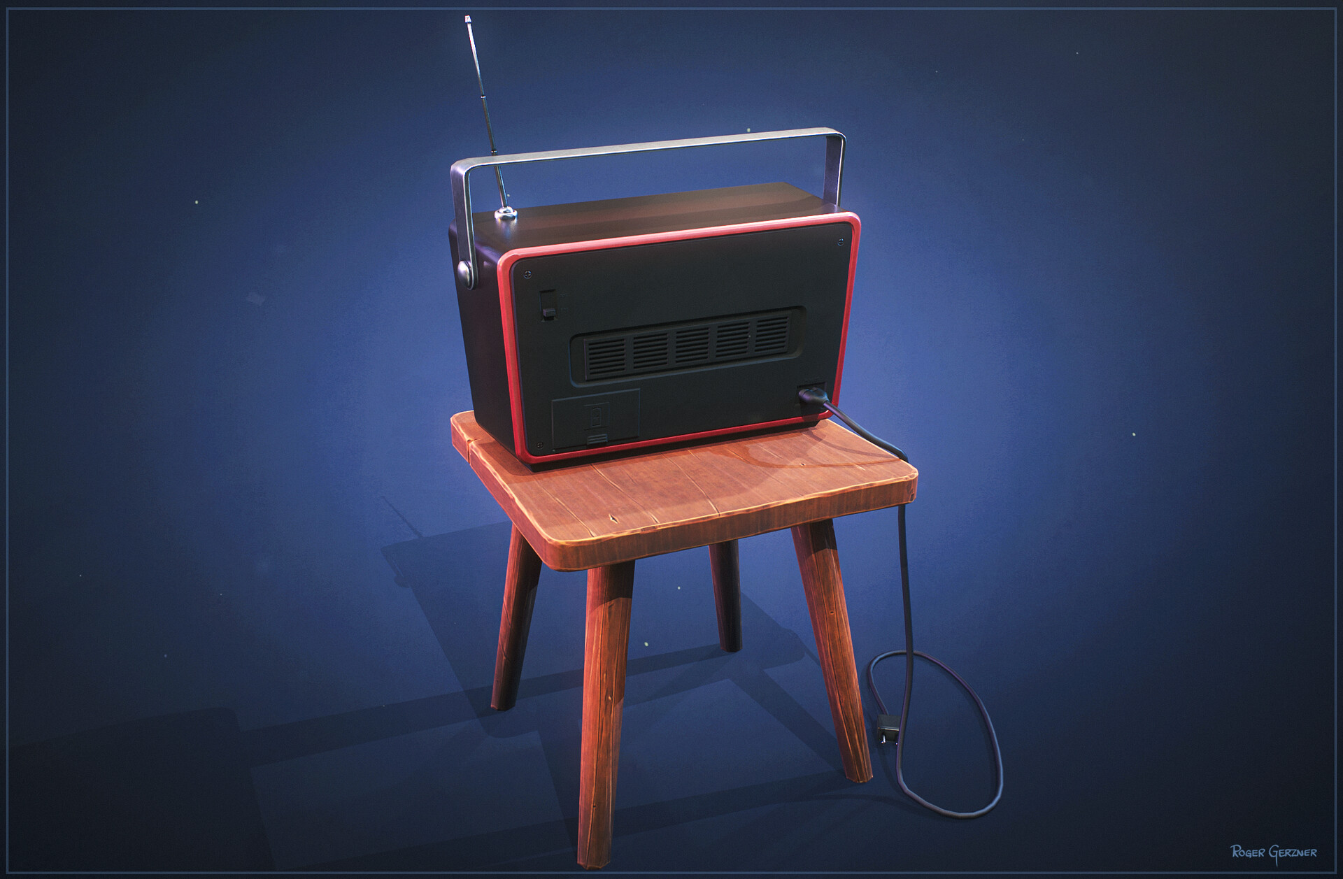 Roger Gerzner - Stylized Vintage Radio