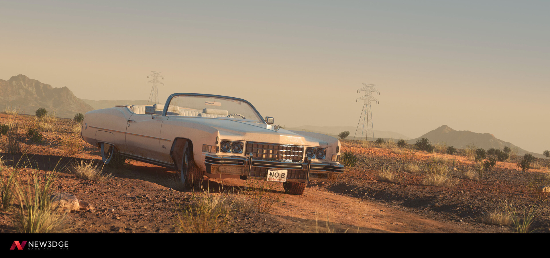 ArtStation - Vray Shot Cadillac Eldorado