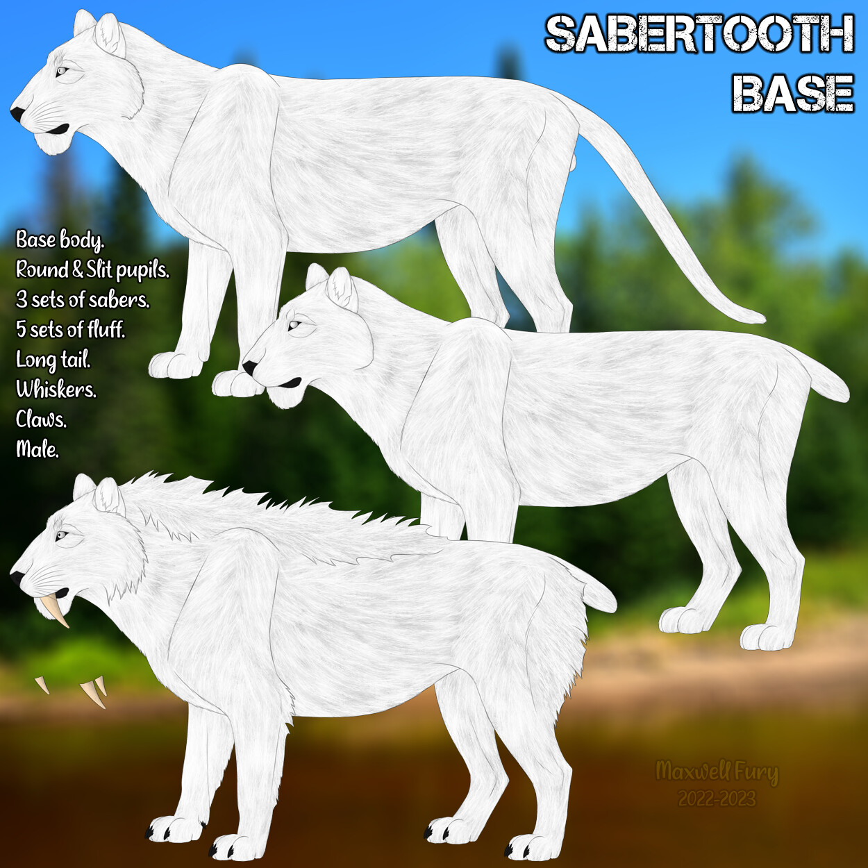 ArtStation - Sabertooth base