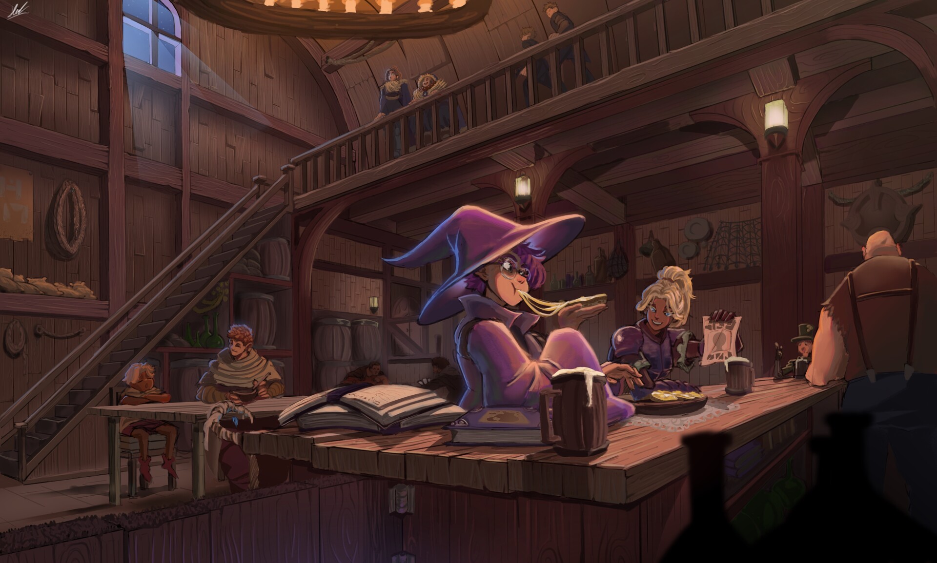 ArtStation - Wizard Tavern