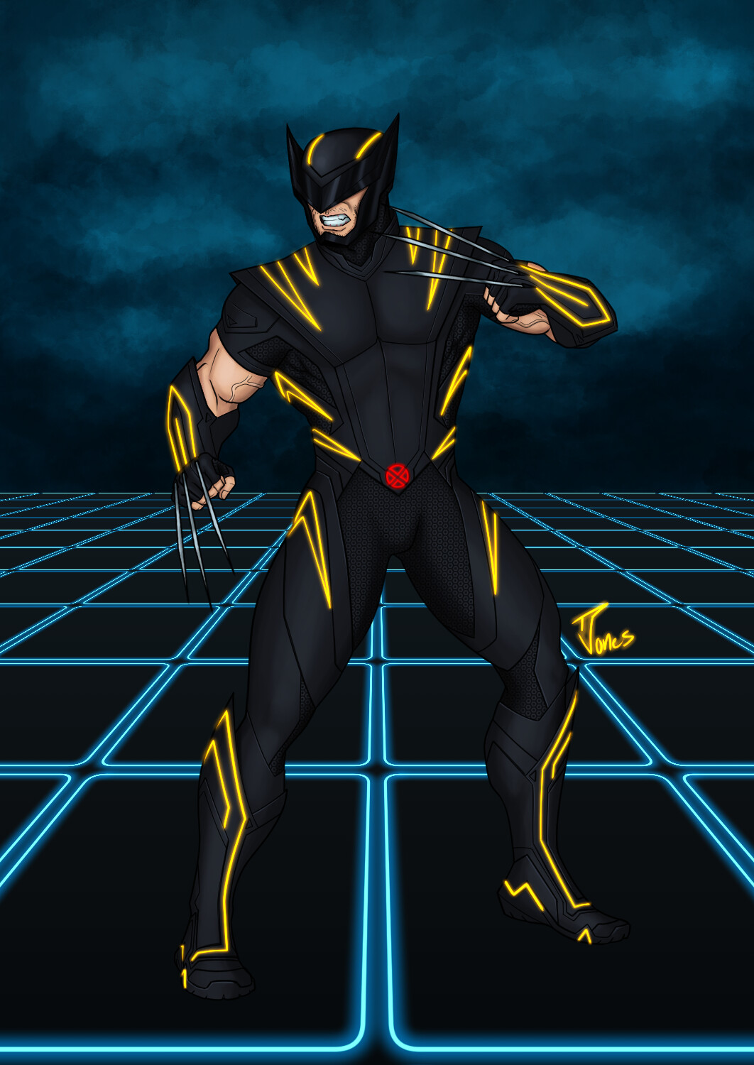 ArtStation - Wolverine X TRON