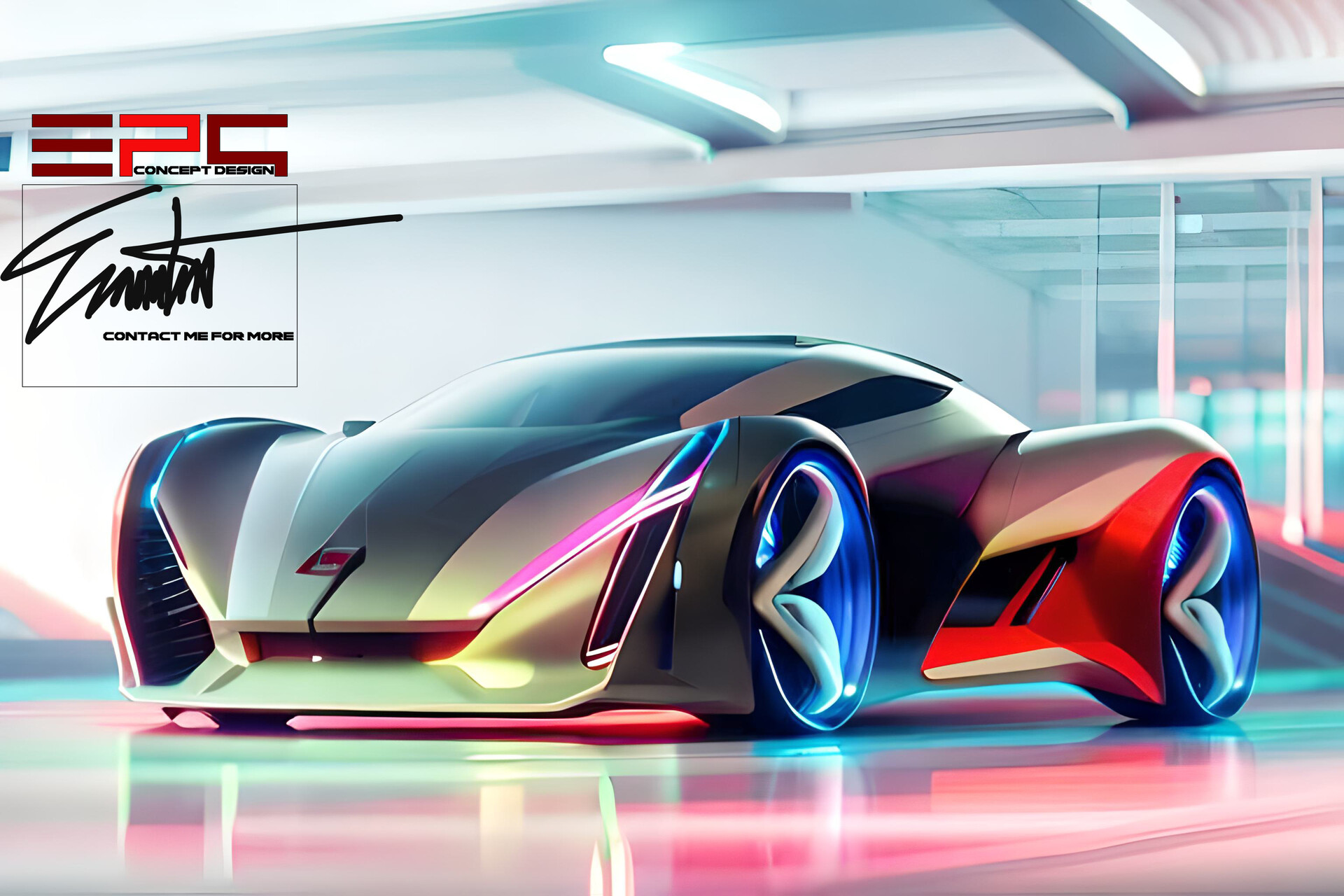 ArtStation - B005 Concept Car Design
