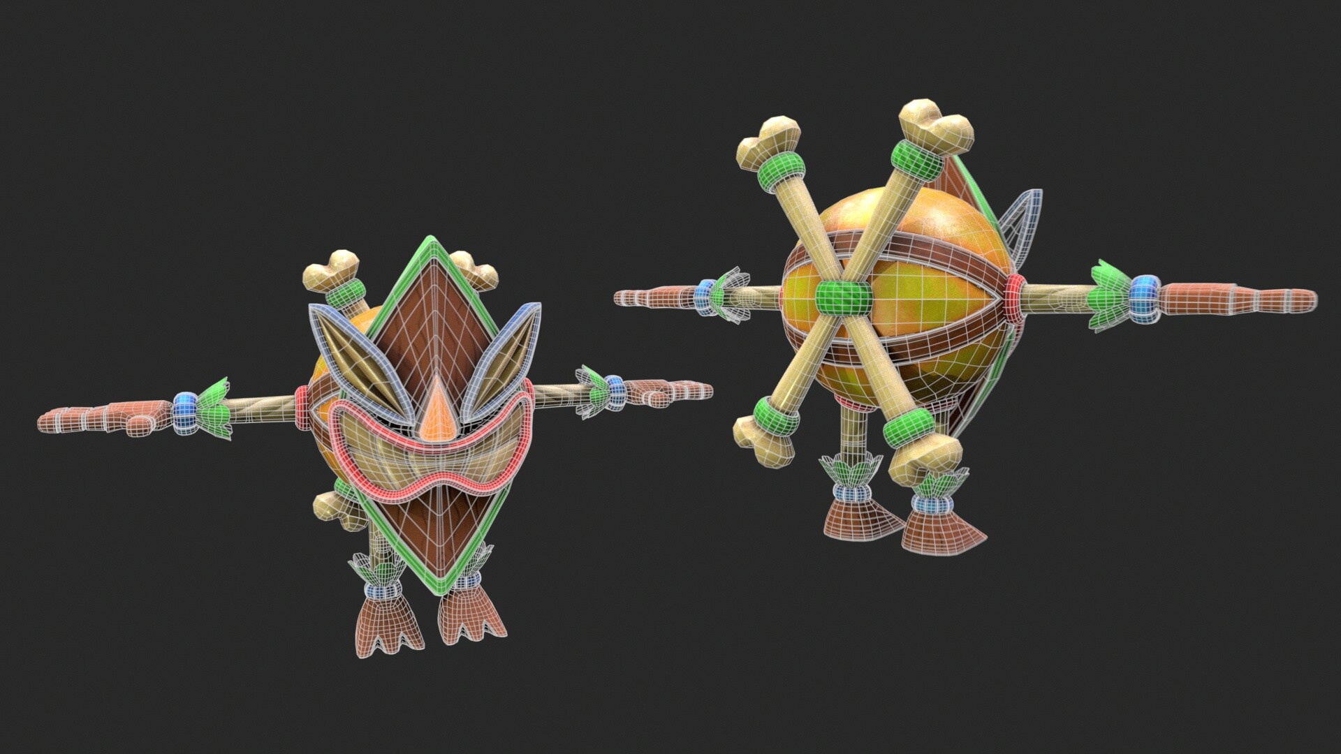 i-zak - Tiki Minion Stylized