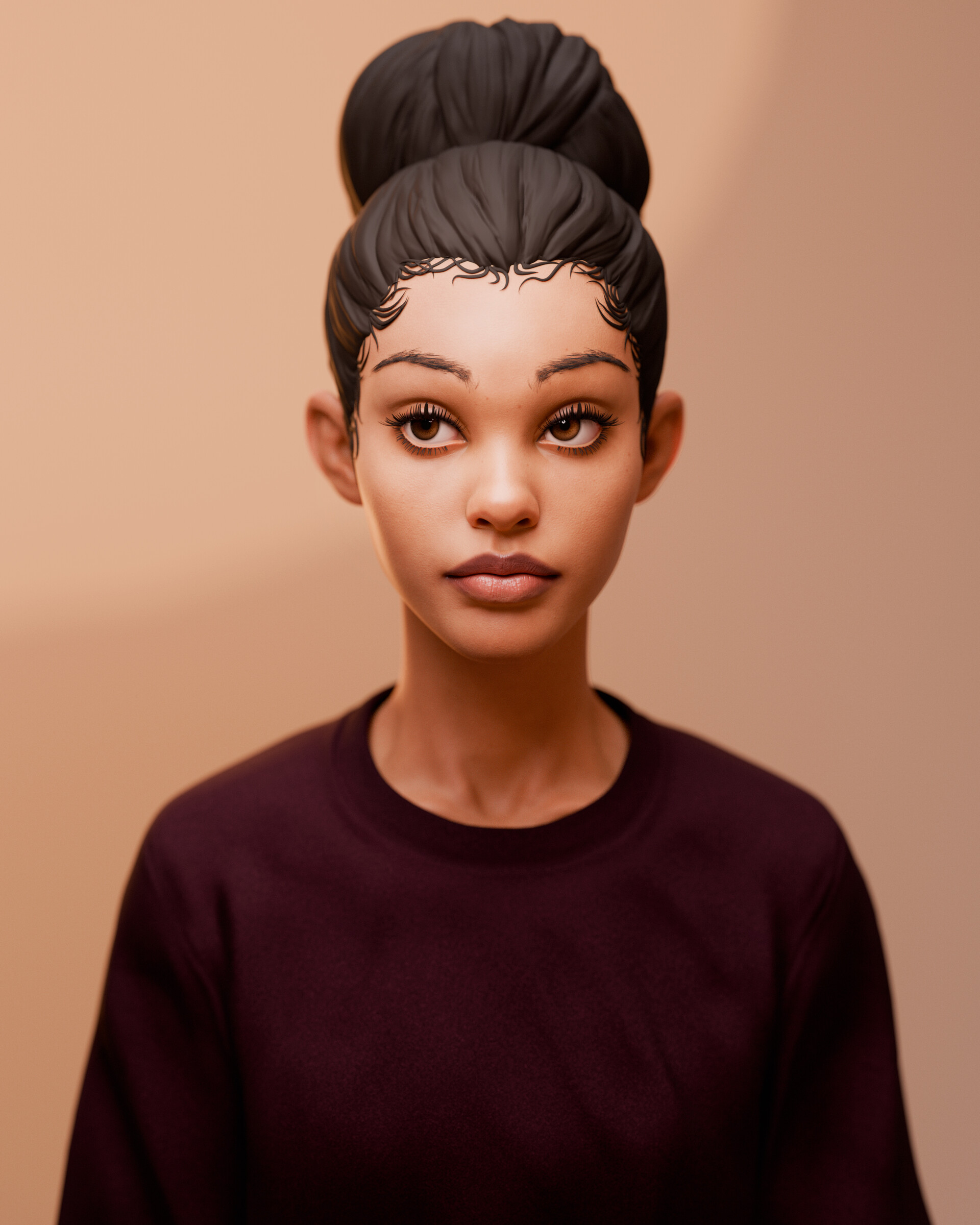 ArtStation - 3D stylized Girl