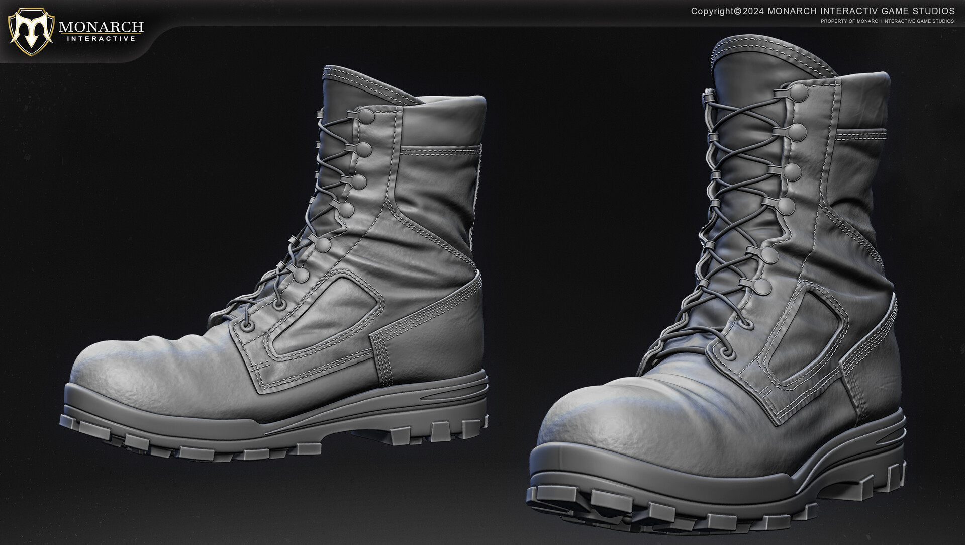 Monarch Interactive Game Studios - Military accessories